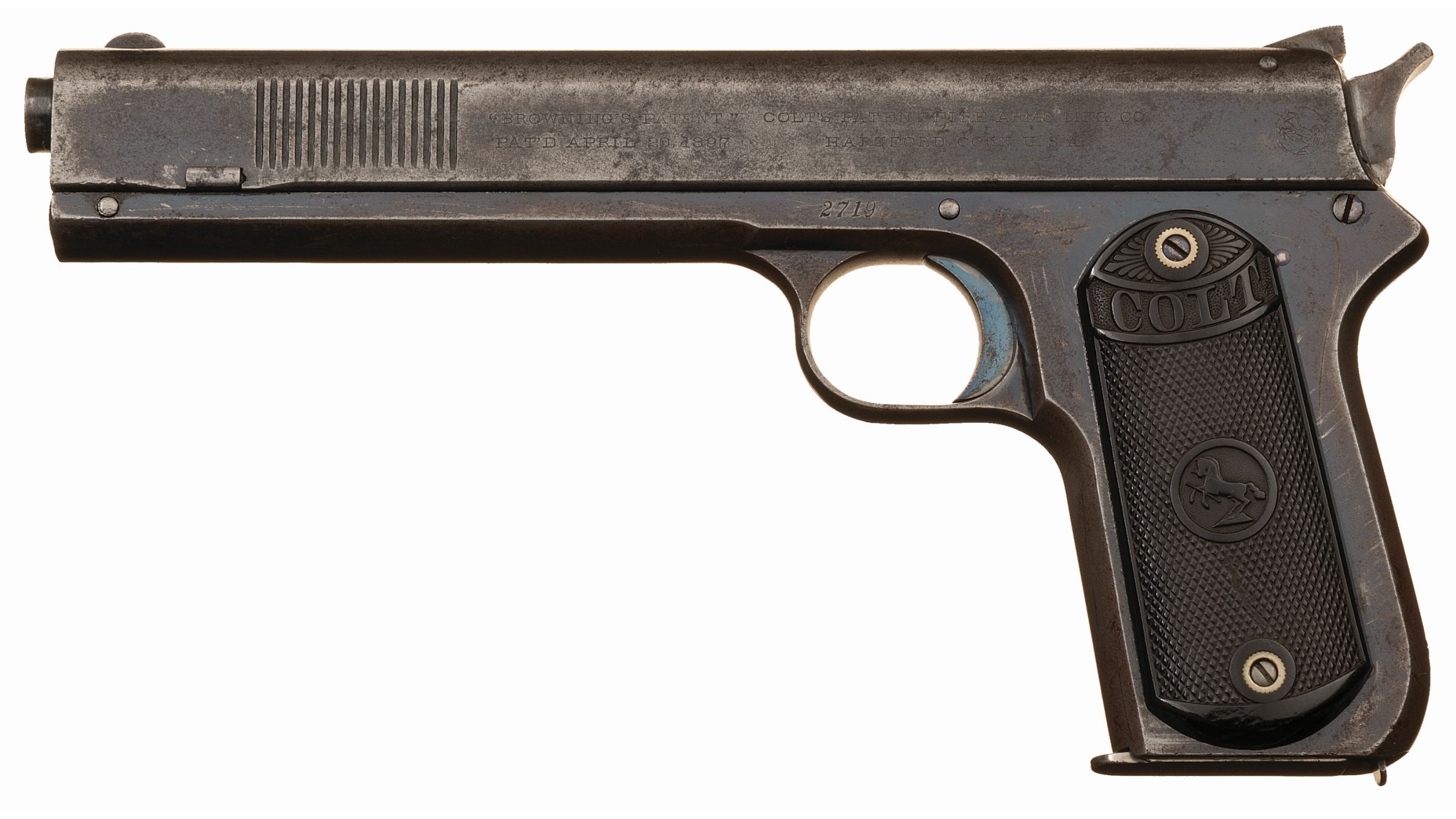 Colt Model 1900 Sight Safety Semi-Automatic Pistol | Rock Island Auction