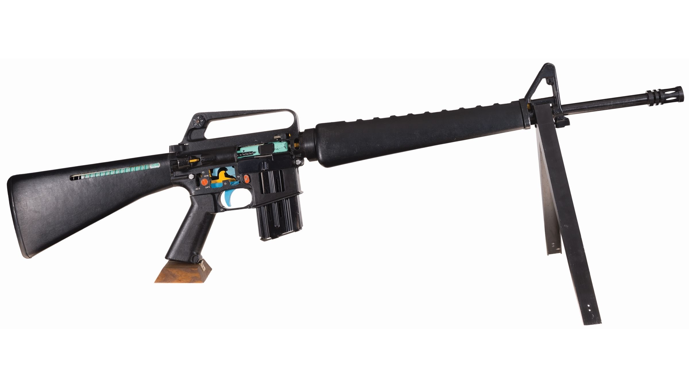 Large Scale Classroom Demonstrator M16 Cutaway Rifle | Rock Island Auction