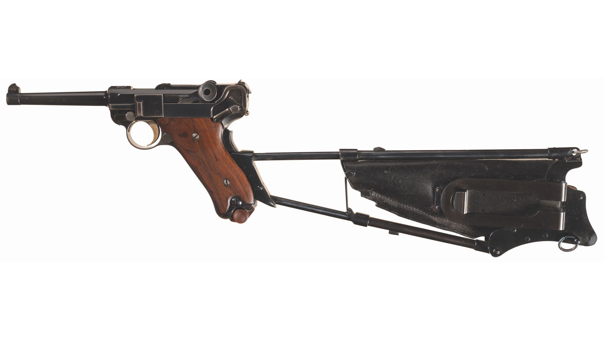 DWM 1900 American Eagle Luger Pistol with Ideal Stock and Grips | Rock ...