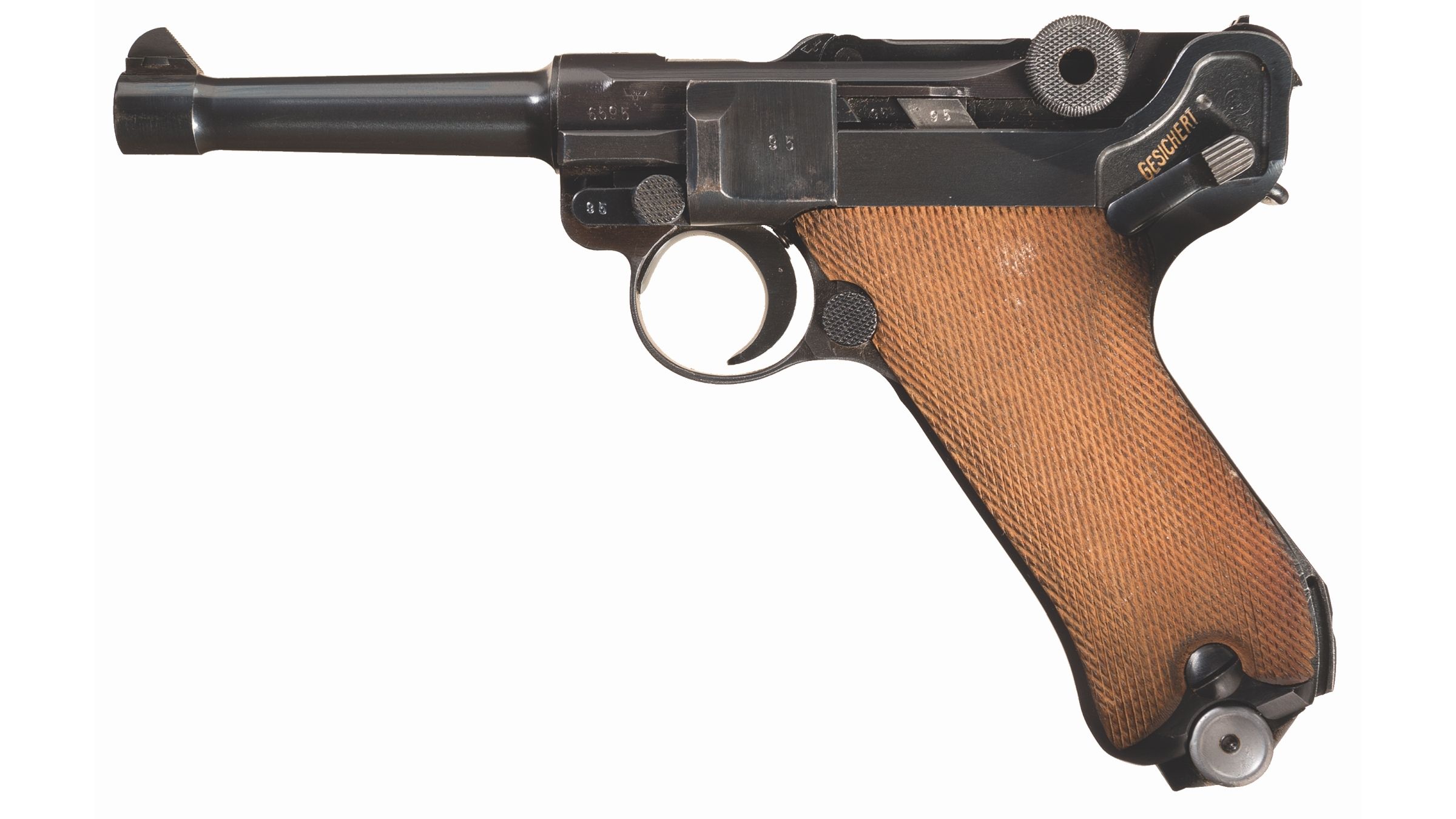 Mauser 1942 "Eagle/L" Police Luger Pistol | Rock Island Auction