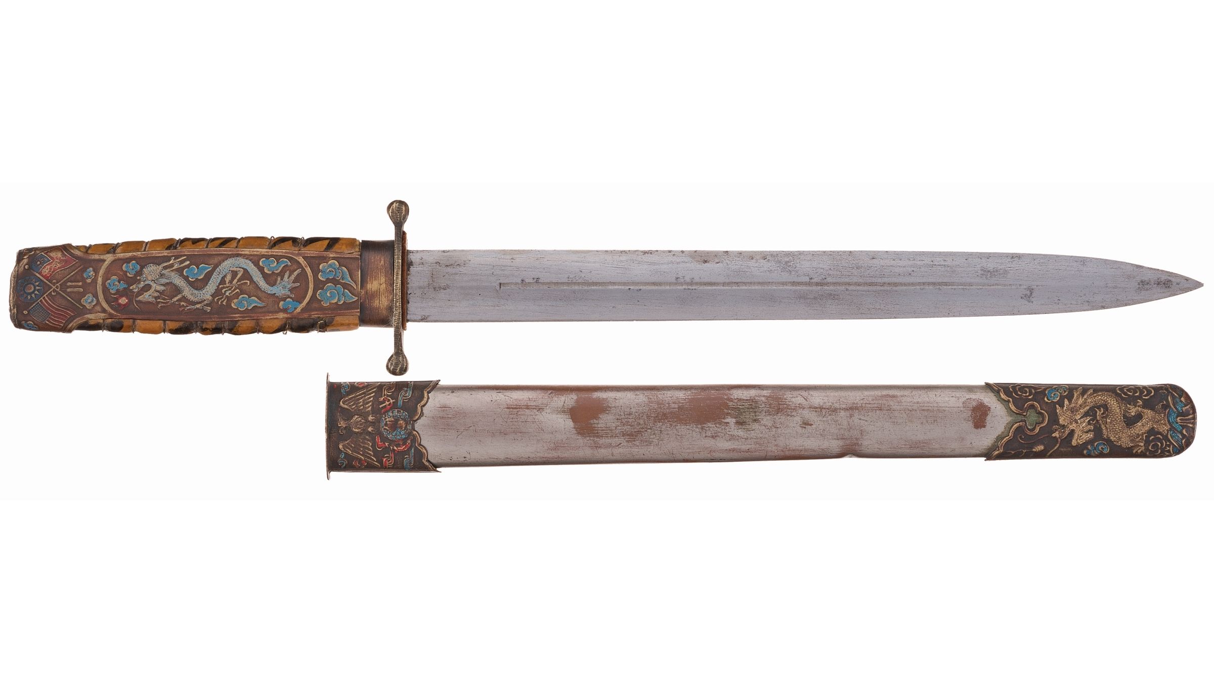 WWII Chinese U.S. Marine Corps Presentation Dagger | Rock Island Auction