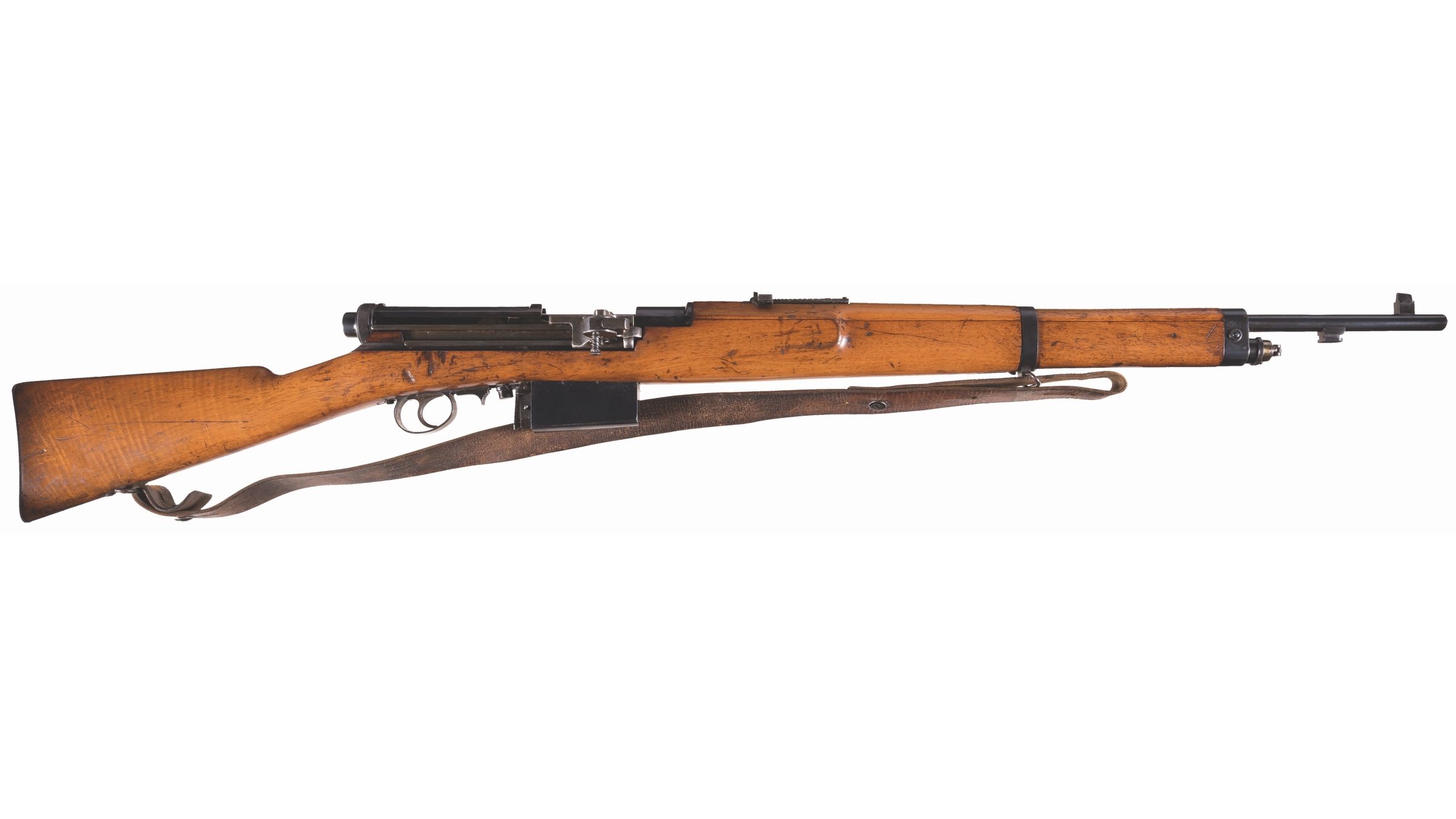 Desirable Swiss Mondragon Model 1908 Rifle | Rock Island Auction