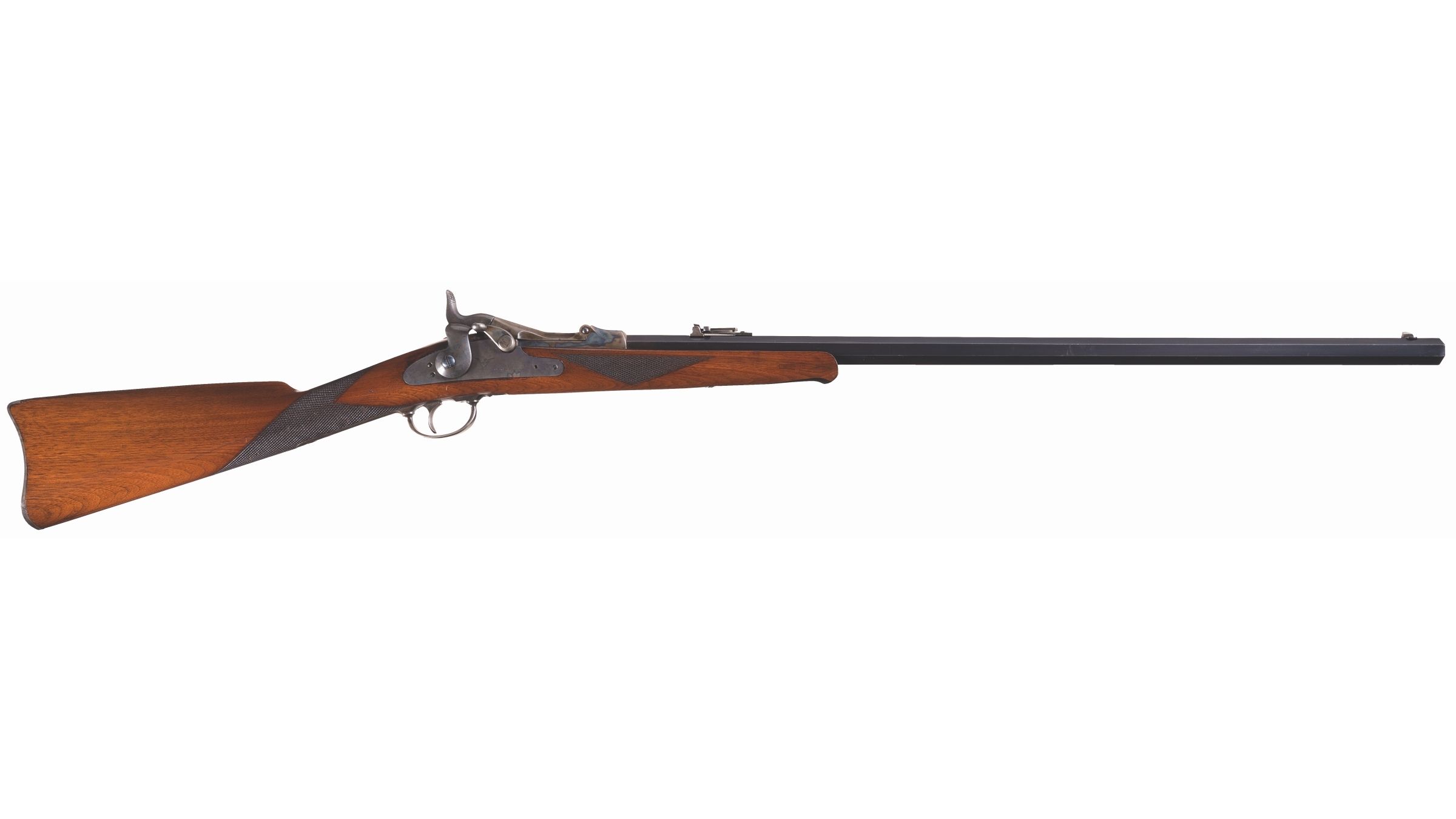 U S Model 1873 Trapdoor Springfield Sporting Rifle Rock Island Auction