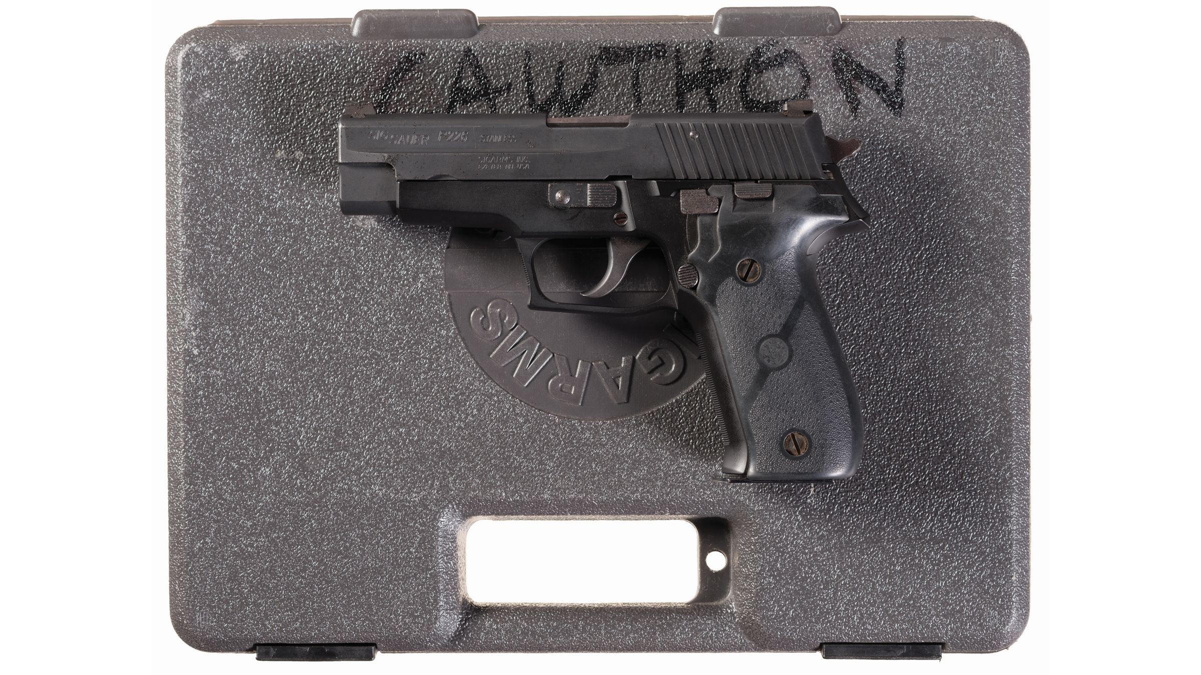 Texas Ranger Issued SIG P226 Pistol | Rock Island Auction