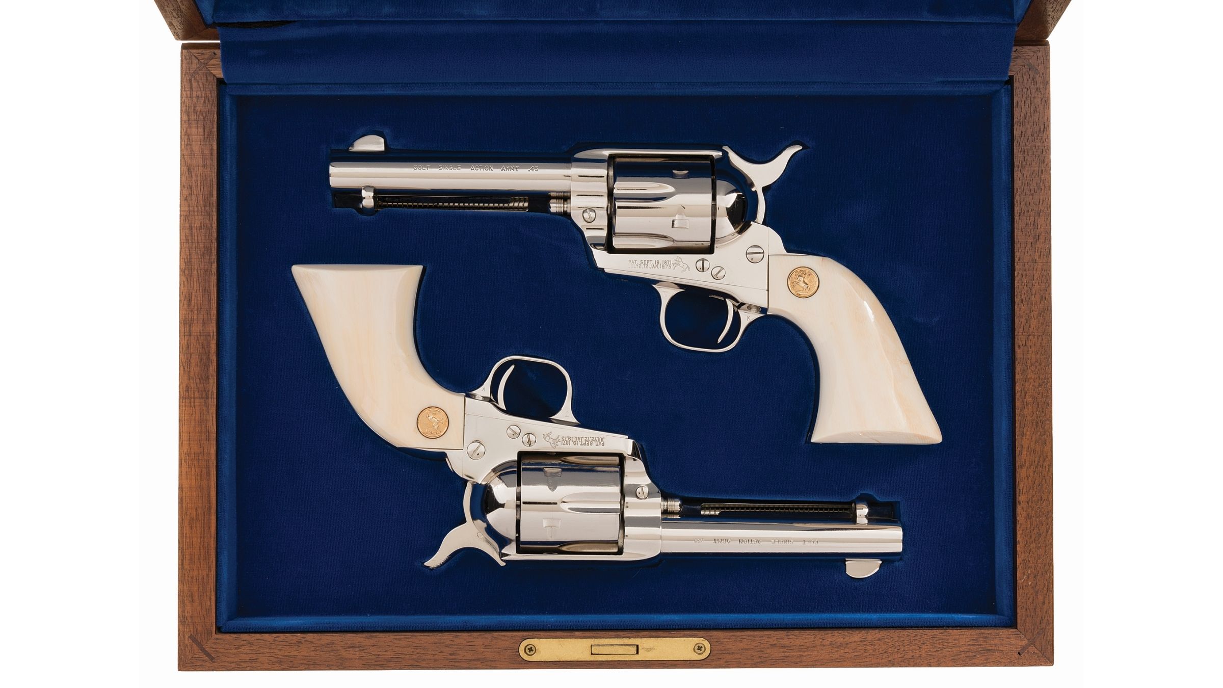 Pair of Third Generation Colt Single Action Army Revolvers | Rock ...