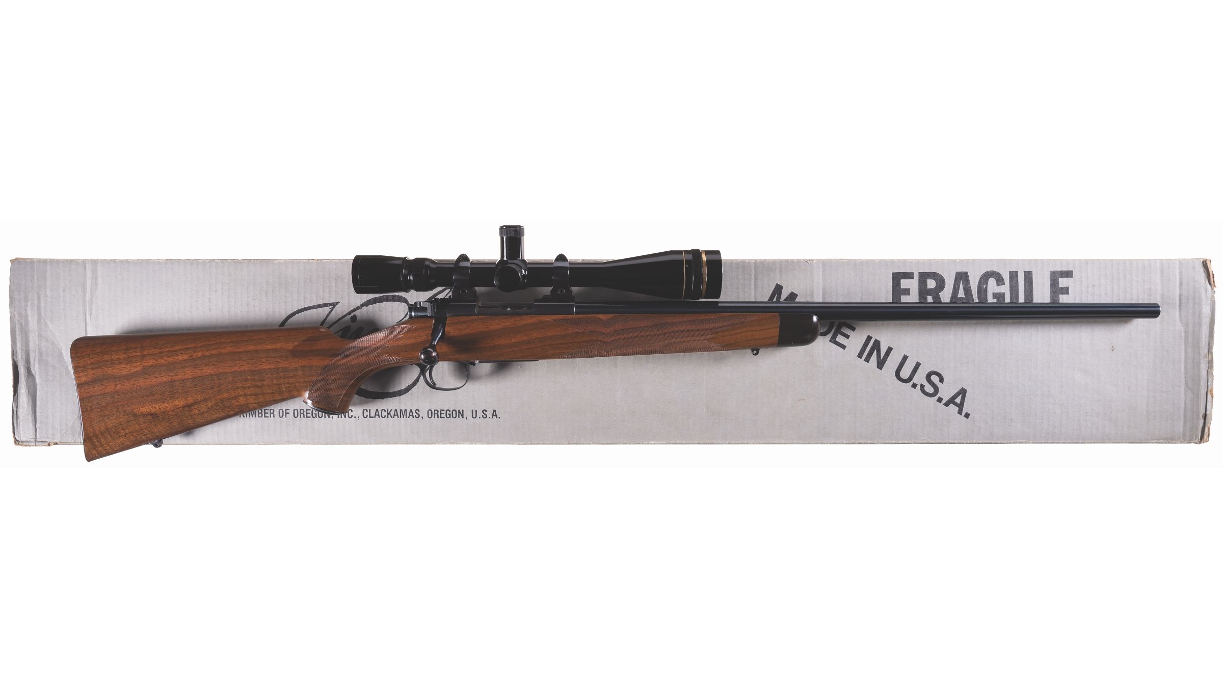 Kimber Model 84 Custom Classic Rifle in .17 Rem. with Scope | Rock ...