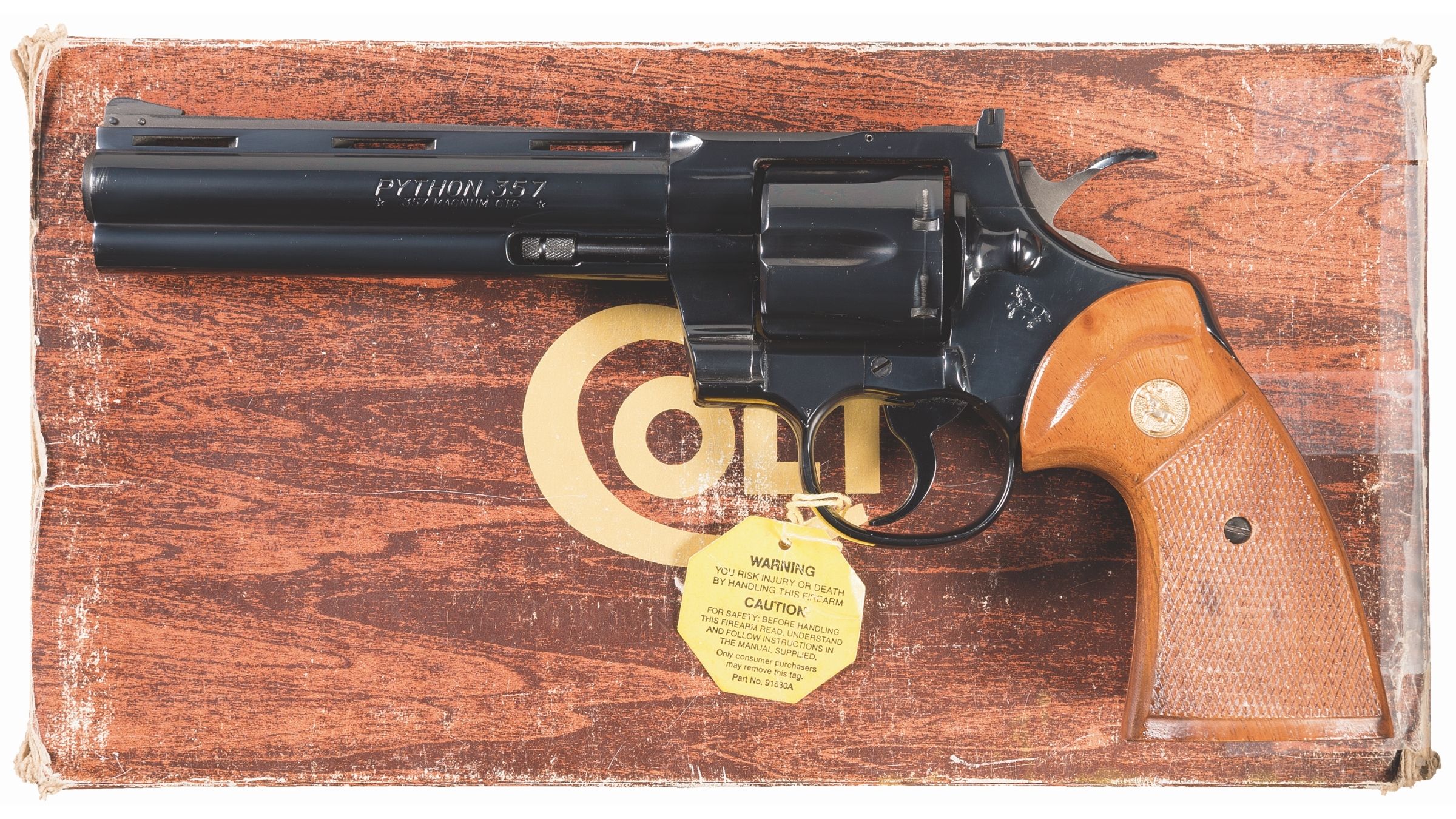 Colt Python Double Action Revolver with Box | Rock Island Auction