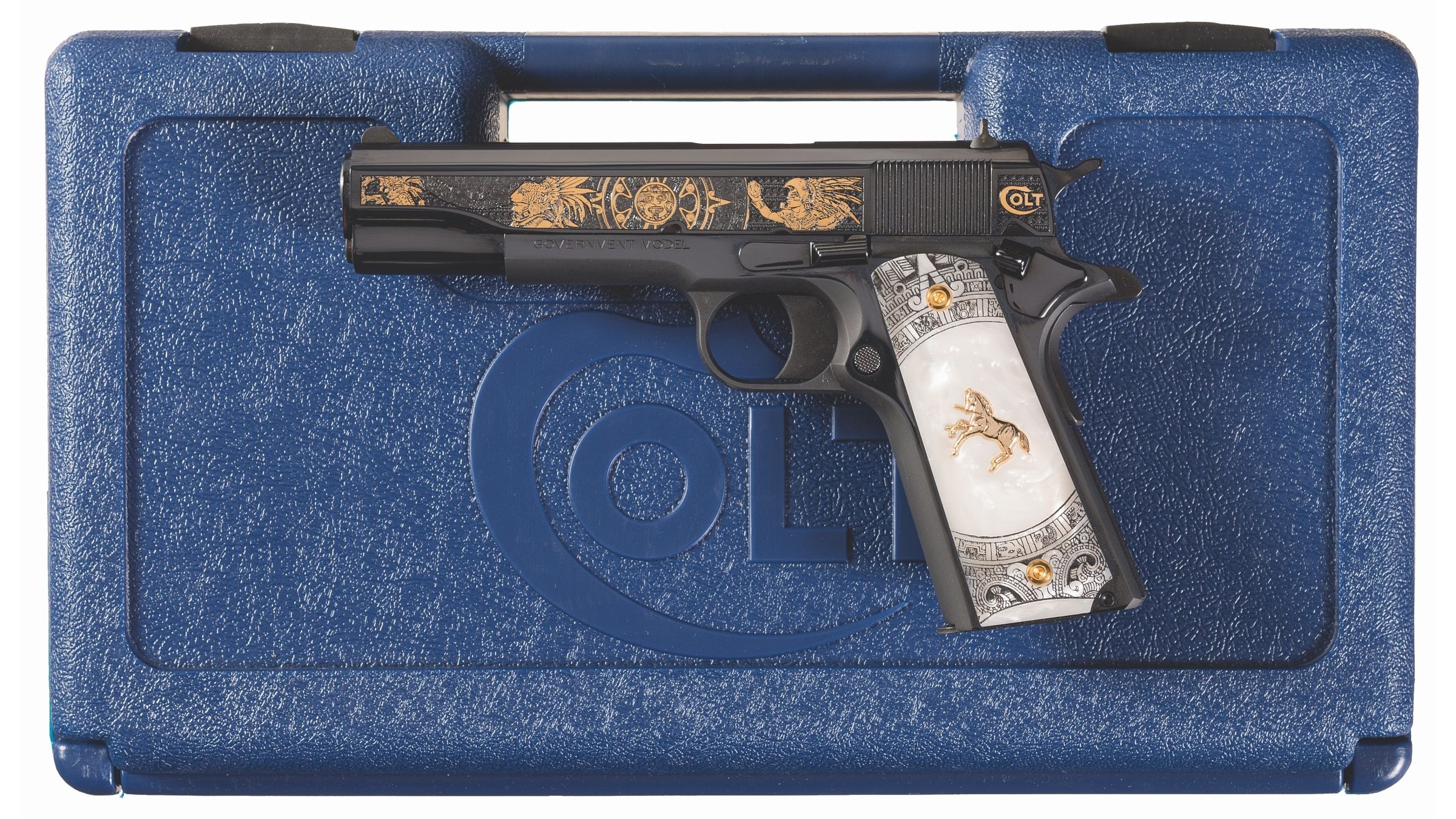 Colt Talo Exclusive Government Model Aztec Jaguar Knight | Rock Island ...