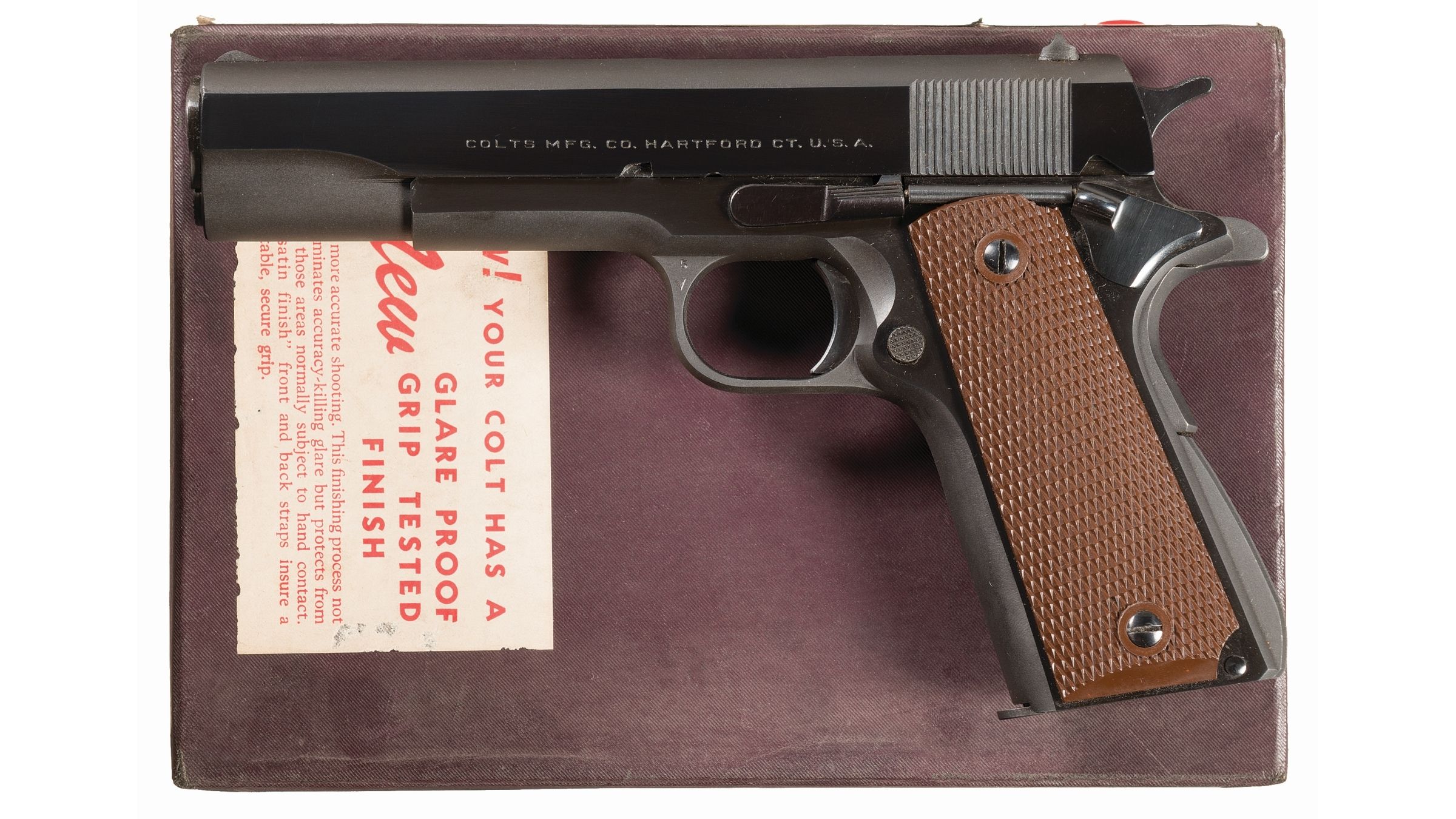 Colt Super 38 Semi-Automatic Pistol with Box | Rock Island Auction