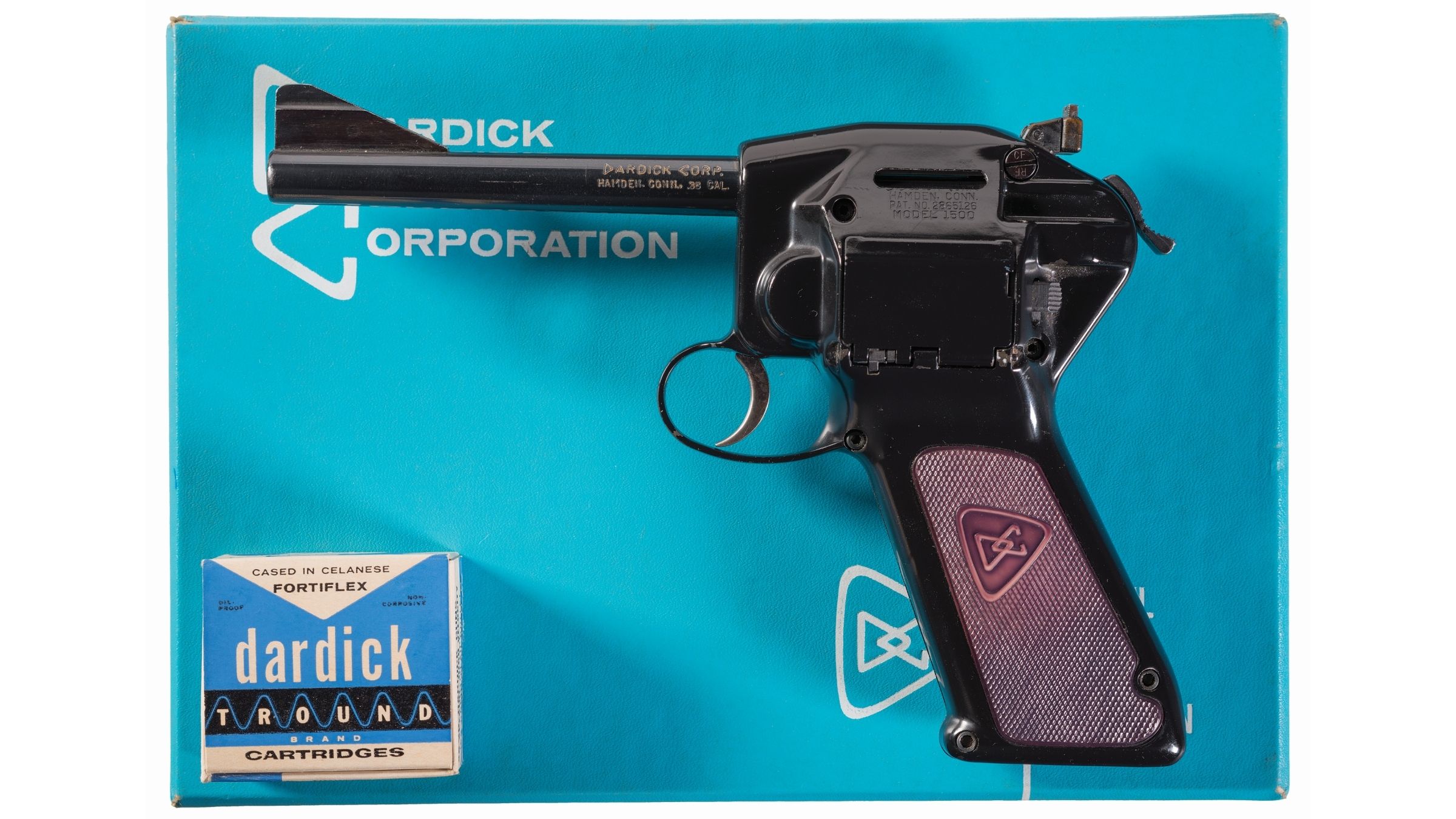 Dardick Model 1500 Autoloading Revolver with Box and Ammunition | Rock ...