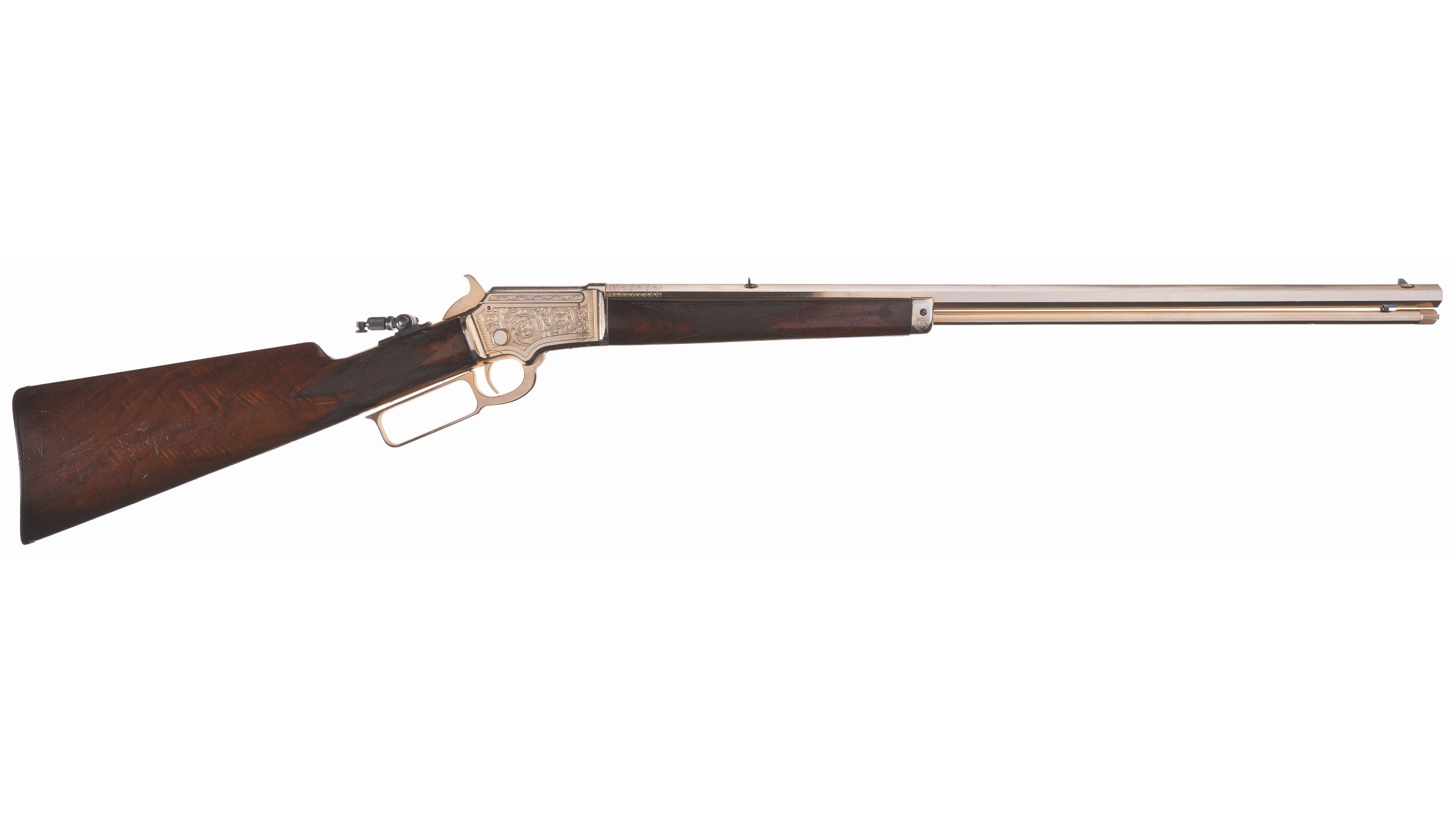 Factory Engraved Marlin Deluxe Model 1891 Rifle | Rock Island Auction