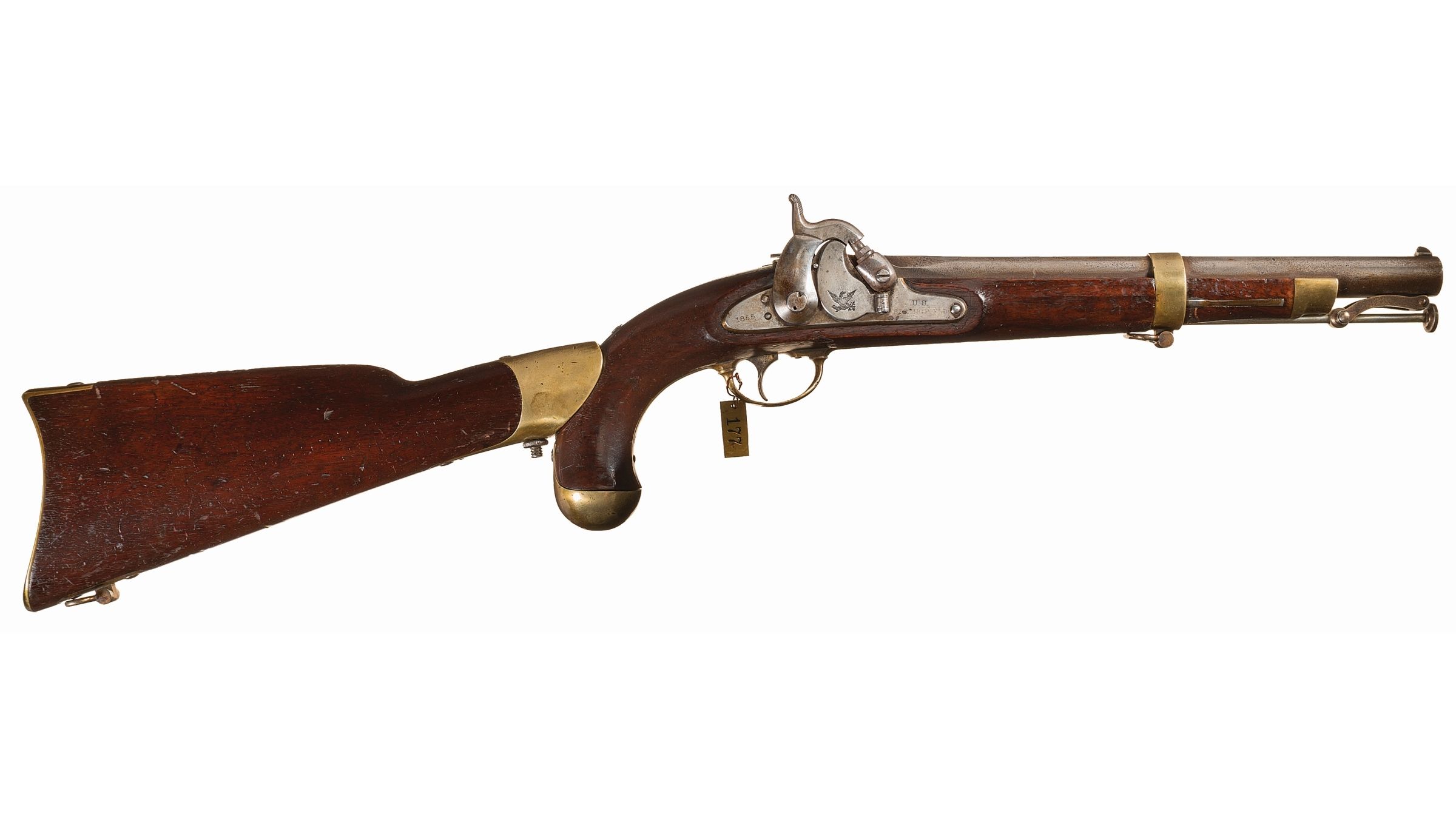 Stagecoach Museum Springfield M1855 Pistol-Carbine with Stock | Rock ...