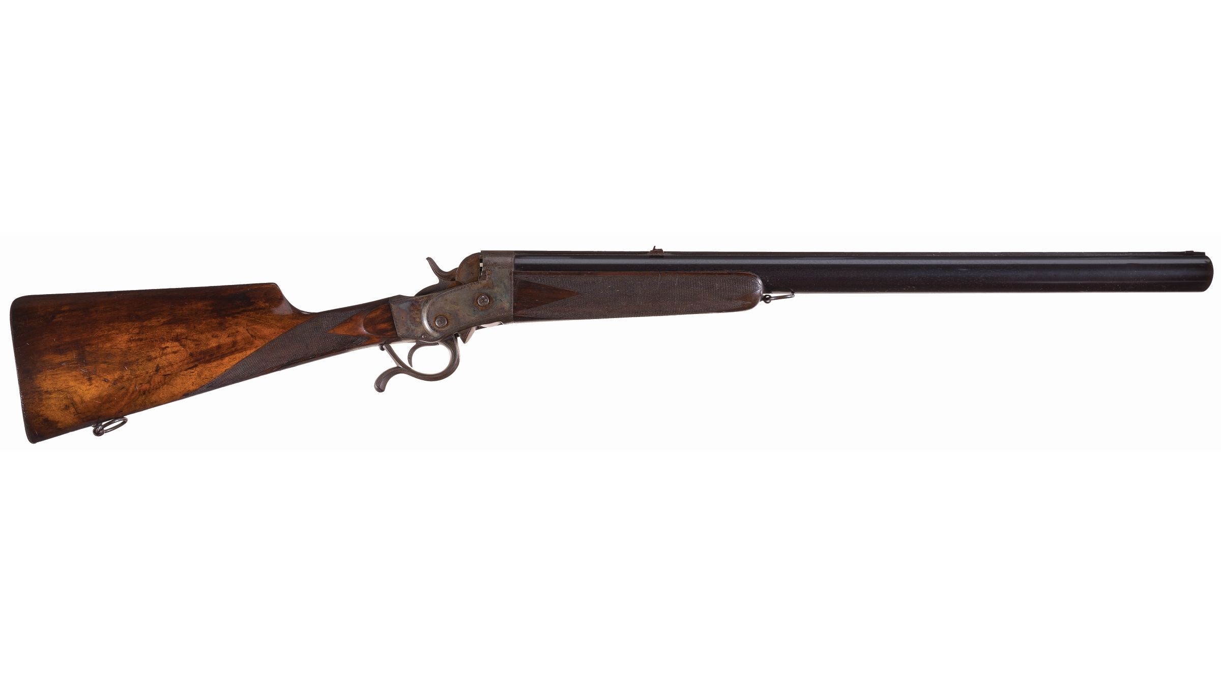 Seven-Shot "Mitrailleuse" Rolling Block Volley Rifle | Rock Island Auction