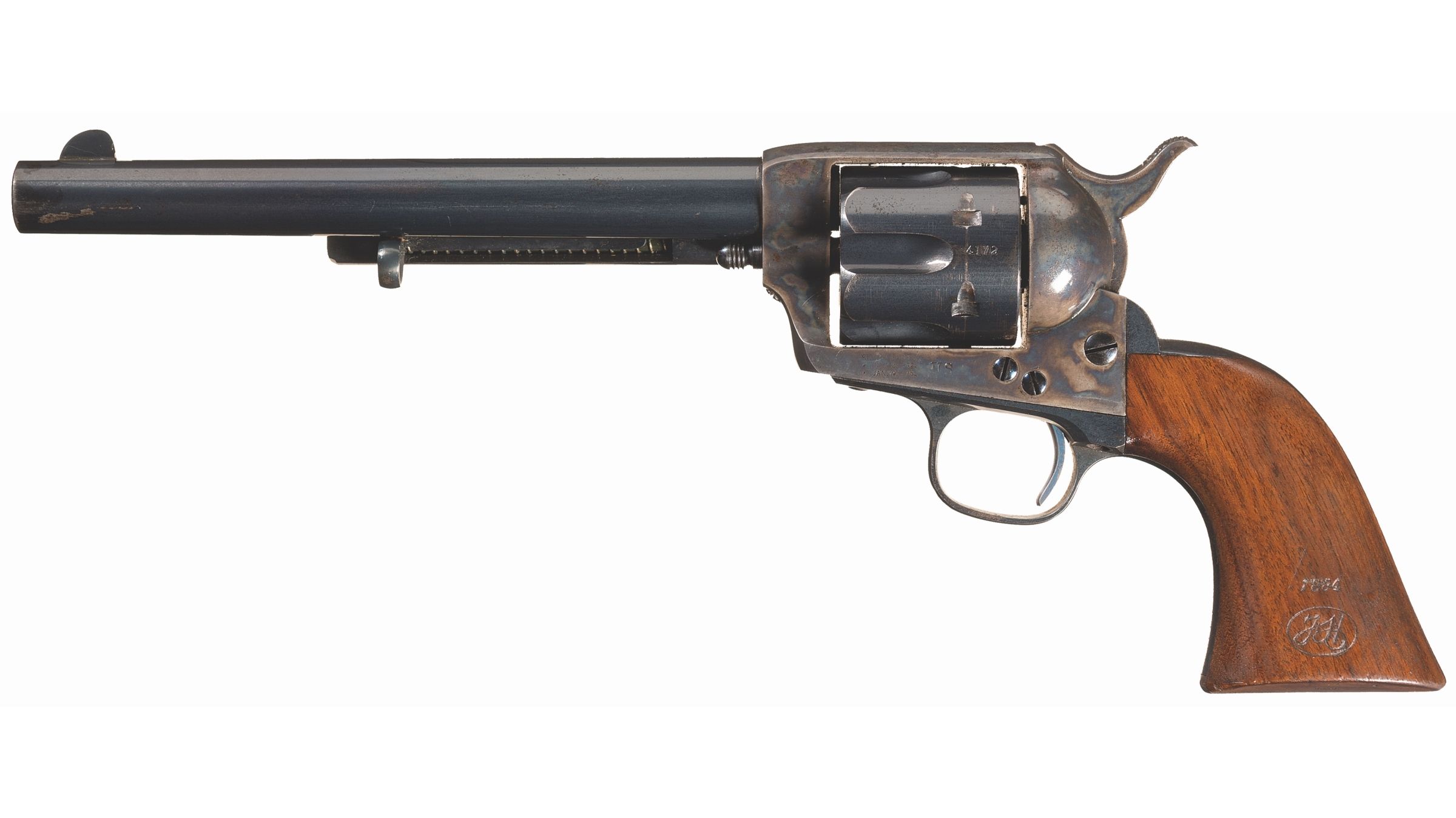 U.S. Colt Cavalry Model Revolver with 1881 Holster | Rock Island Auction