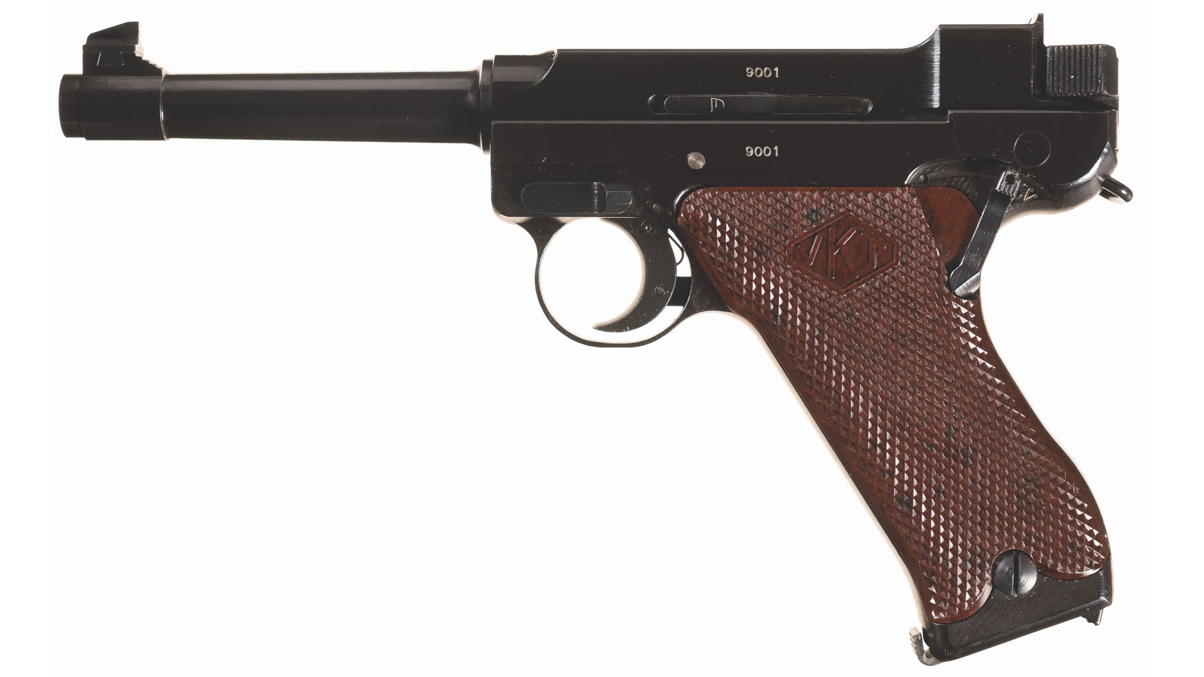 Finnish Valmet Lahti L-35 Semi-Automatic Pistol with Holster | Rock ...