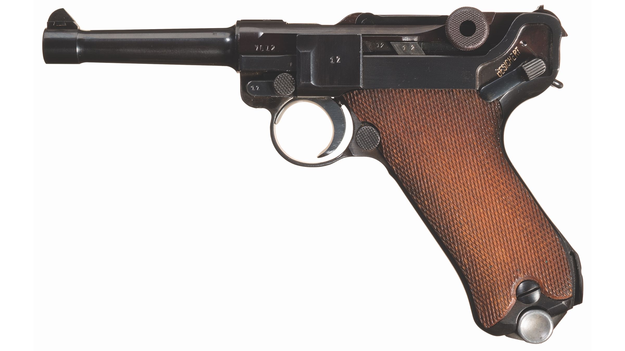 Mauser "42" Code, "1940" Date P.08 Luger Pistol with Holster | Rock Island Auction