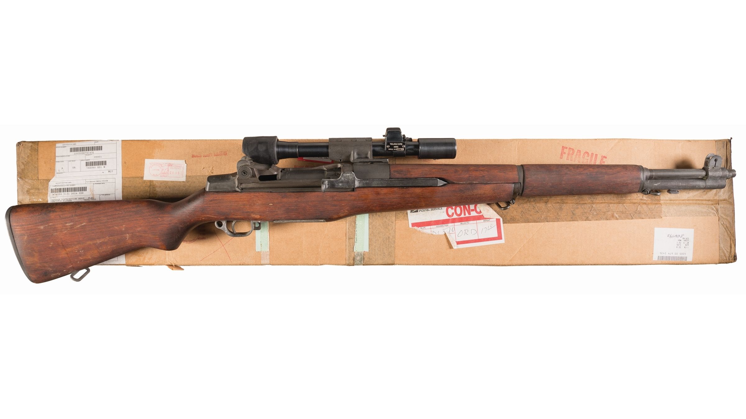 U.S. Springfield M1D Semi-Automatic Sniper Rifle | Rock Island Auction