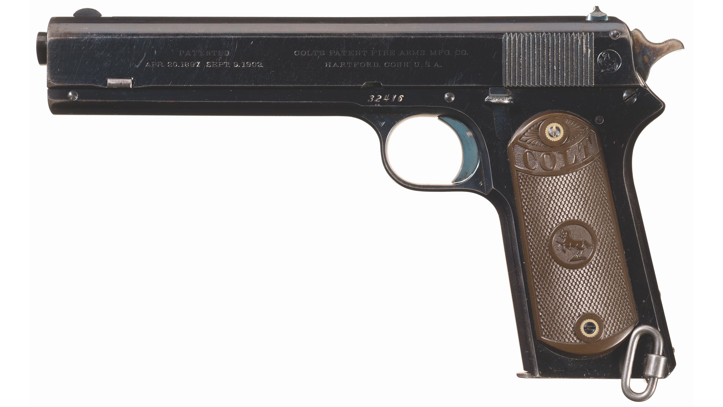 Colt Model 1902 Military Semi-Automatic Pistol | Rock Island Auction