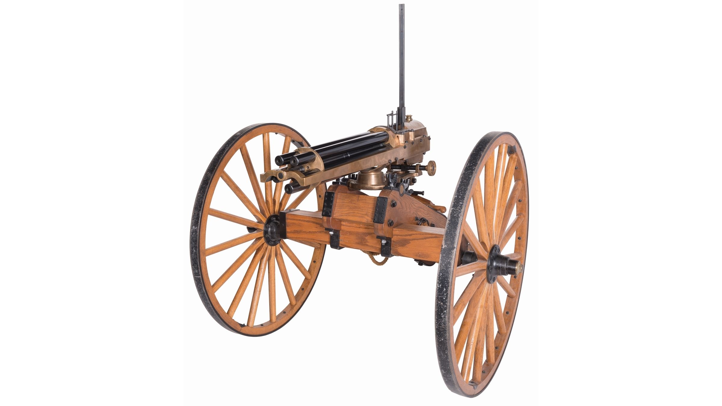 Michael B. Suchka Hotchkiss Revolving "Cannon" with Carriage | Rock ...