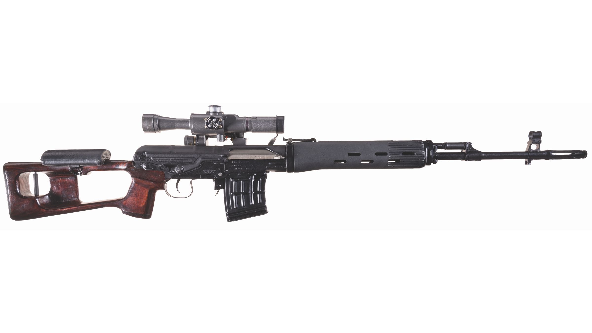Izhmach Tiger Semi-Automatic Rifle with Scope | Rock Island Auction