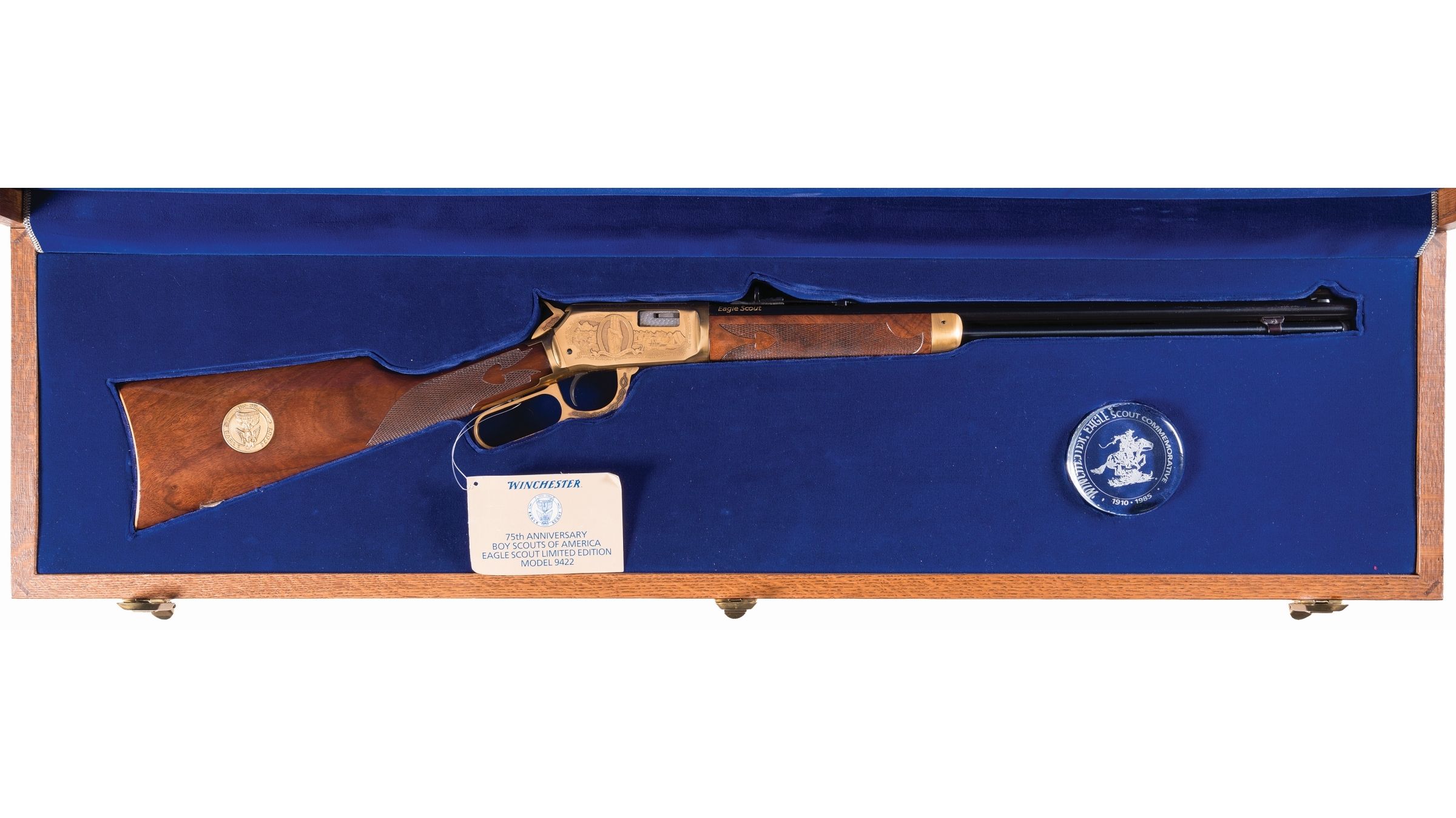 Winchester Model 9422 Eagle Scout Carbine with Case | Rock Island Auction