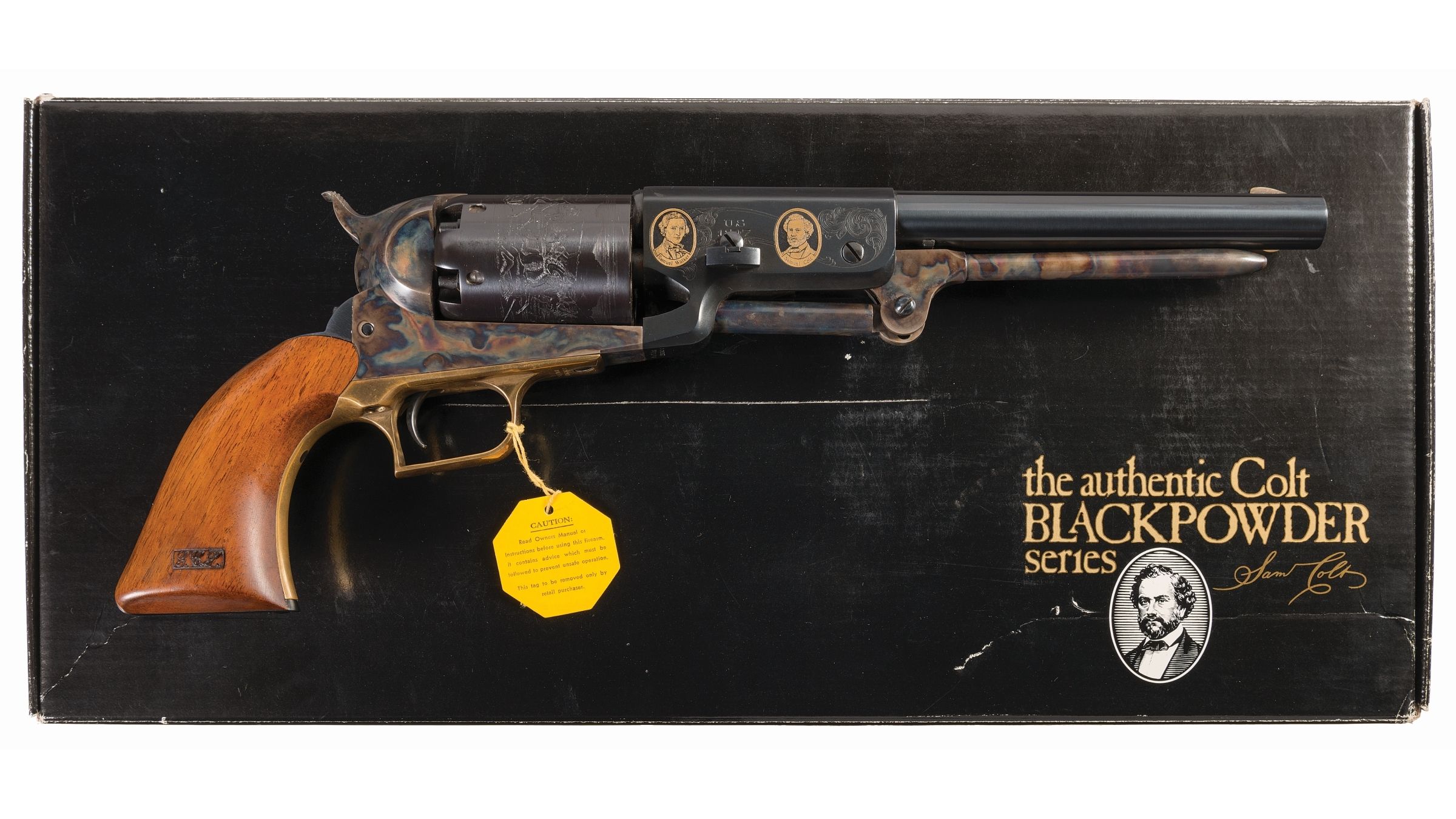Cased Colt Heritage Commemorative Walker Revolver Box and Book | Rock ...