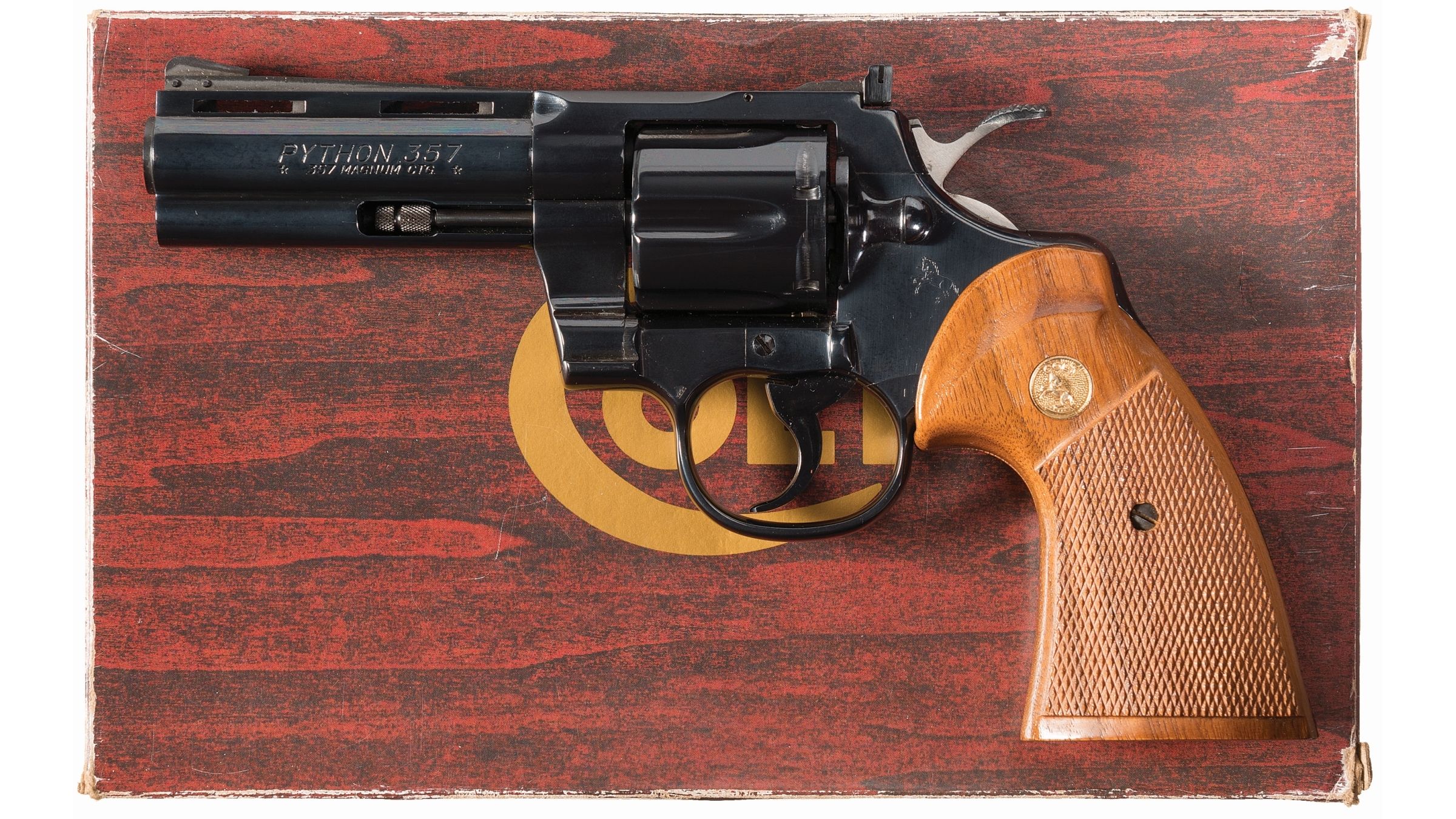 Colt Python Double Action Revolver with Box | Rock Island Auction