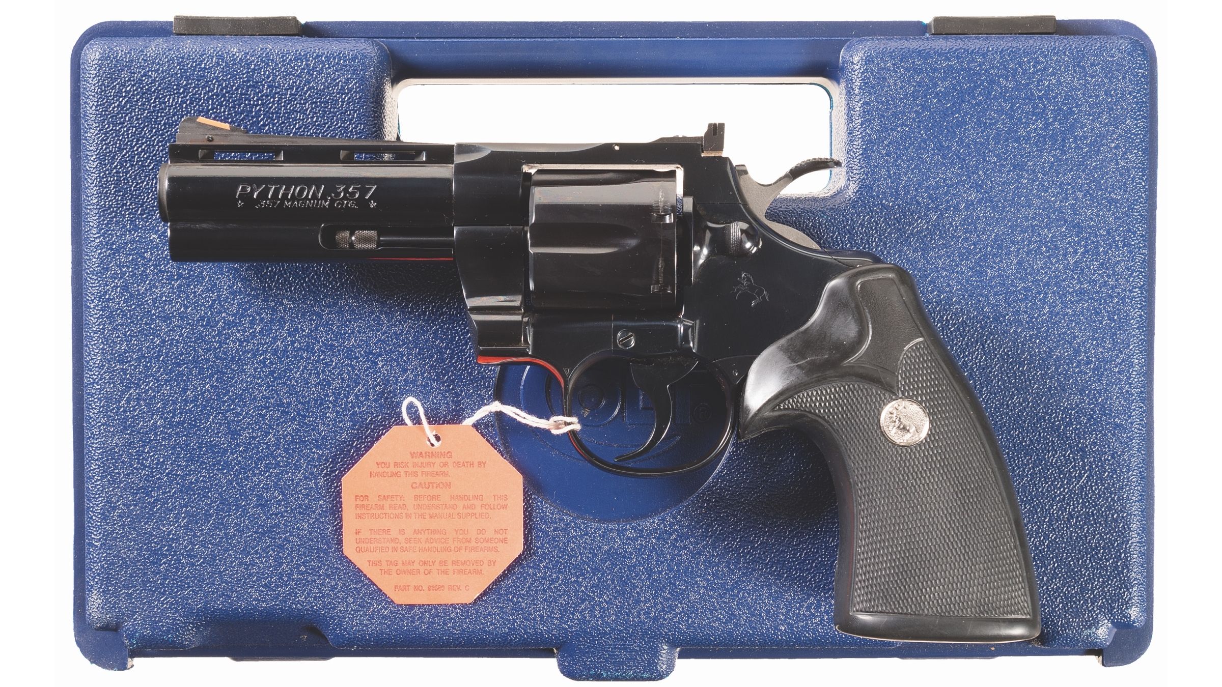 Colt Python Double Action Revolver with Case | Rock Island Auction
