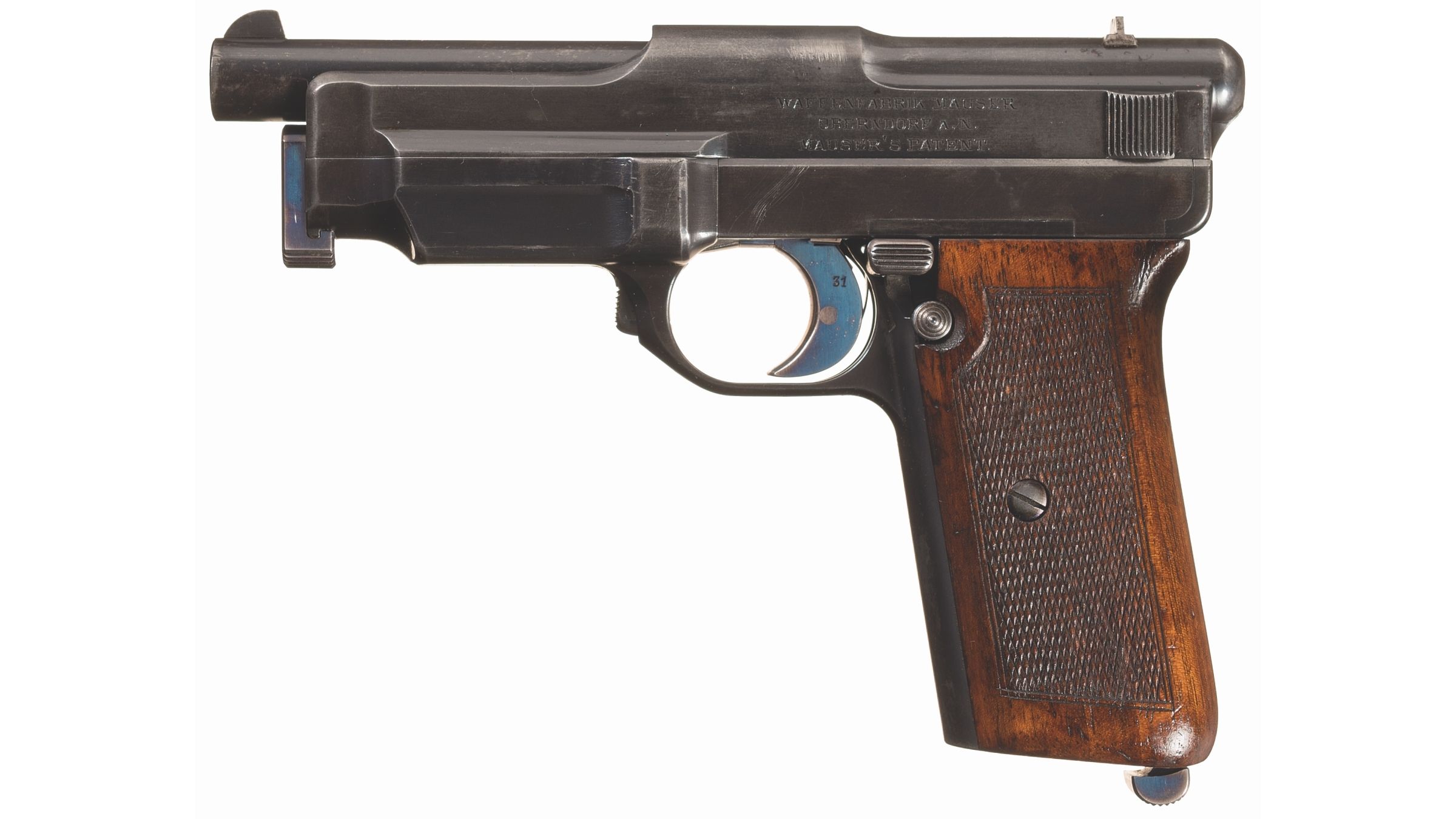 Mauser Model 1912-14 Prototype Semi-Automatic Pistol | Rock Island Auction