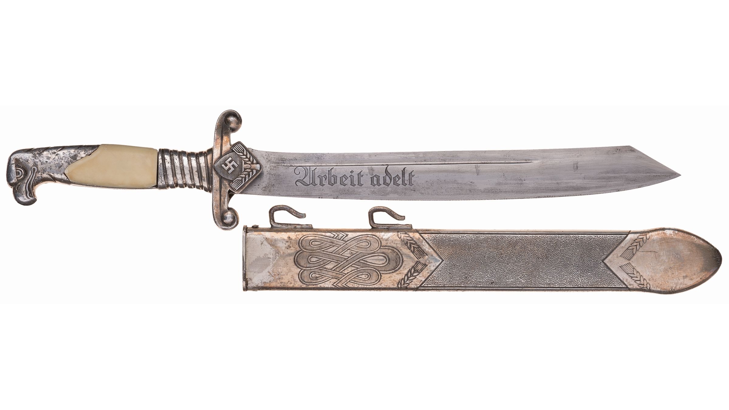 Alexander Coppel RAD 1937 Pattern Officer's Hewer with Sheath | Rock ...