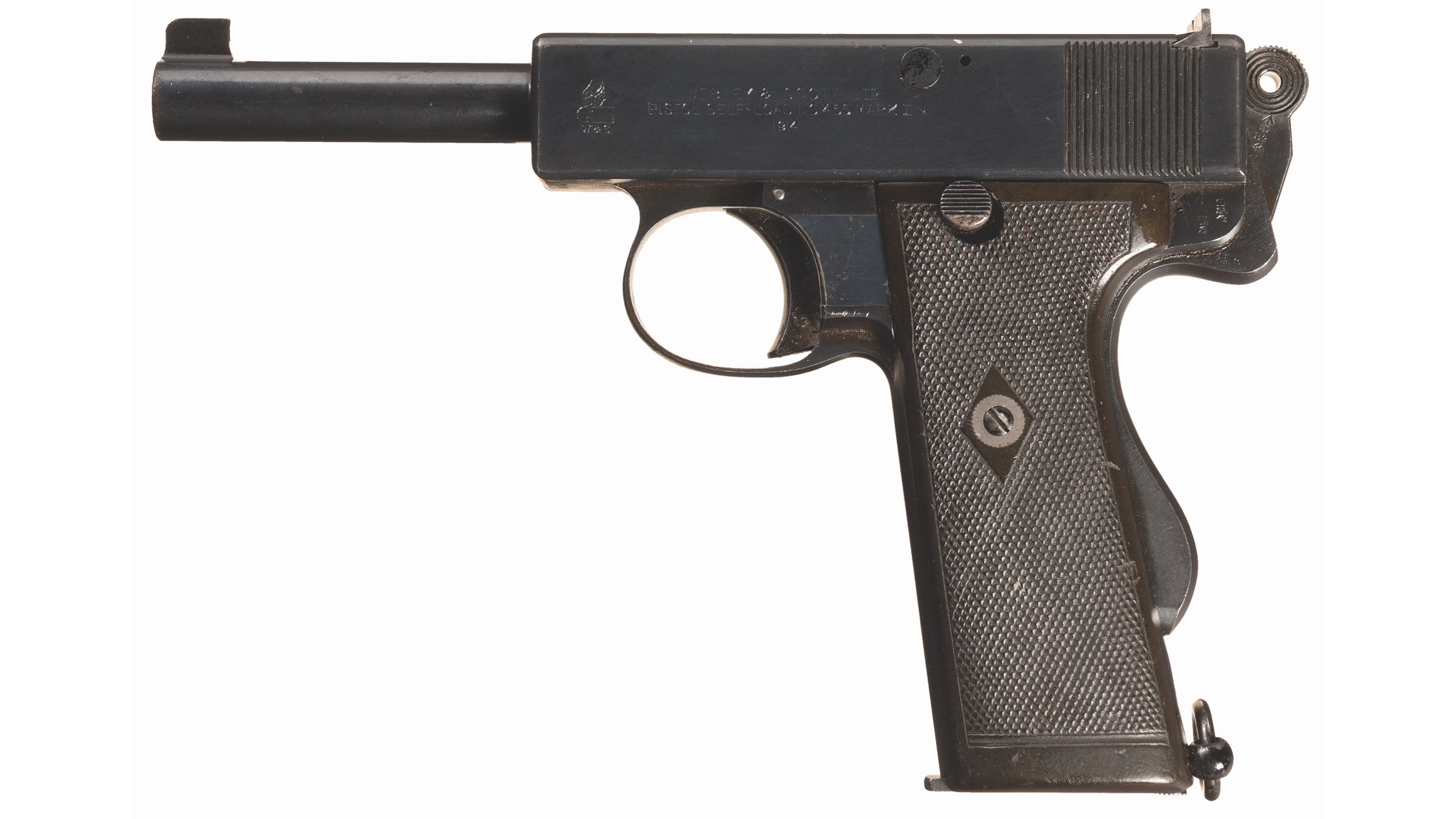 Webley & Scott Self-Loading Model 1913 Mark I Navy Pistol | Rock Island ...
