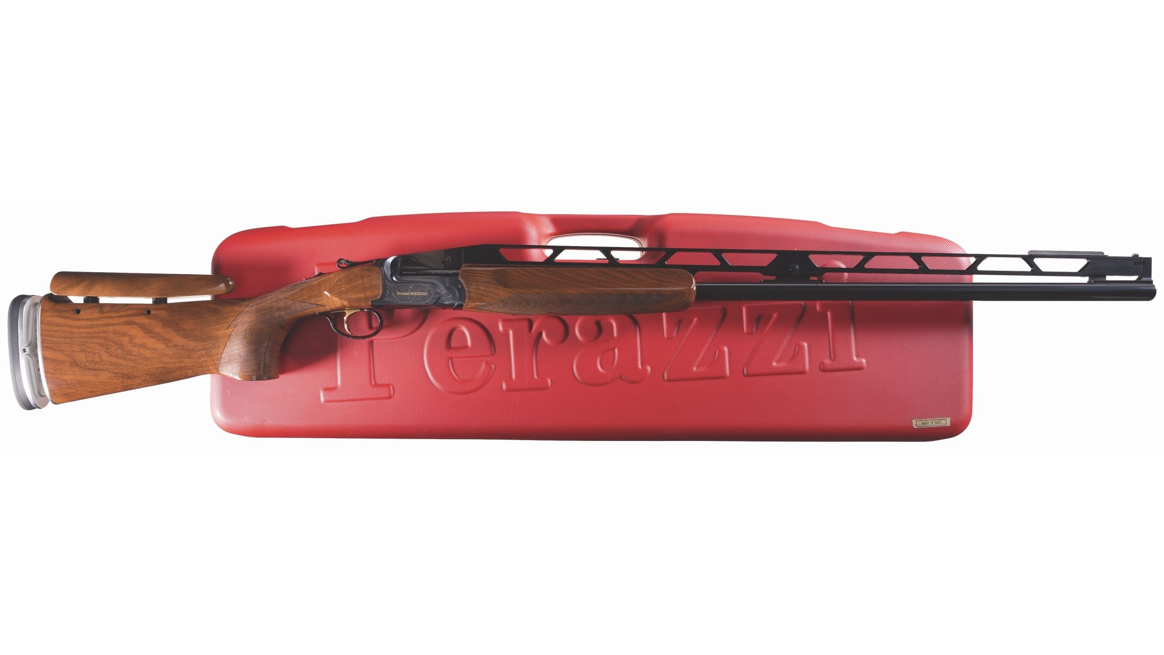 Engraved Perazzi MX2000 Single Barrel Trap Shotgun with Case | Rock ...