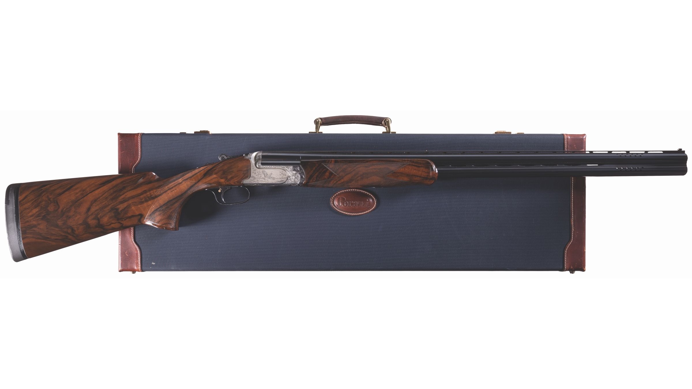 Engraved Perazzi SC3 Over-Under Shotgun with Case | Rock Island Auction