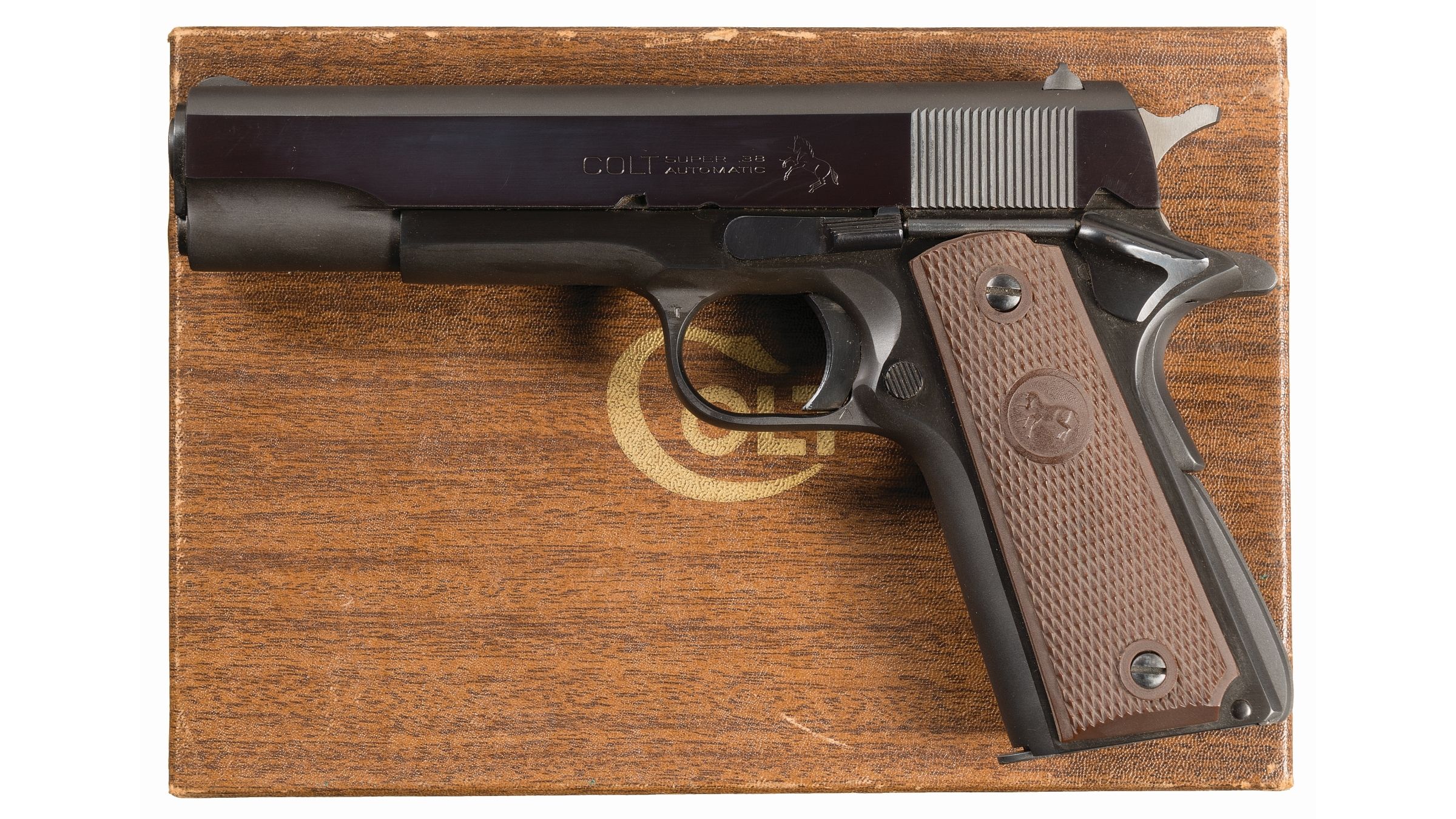 Colt Super .38 Semi-Automatic Pistol with Box | Rock Island Auction