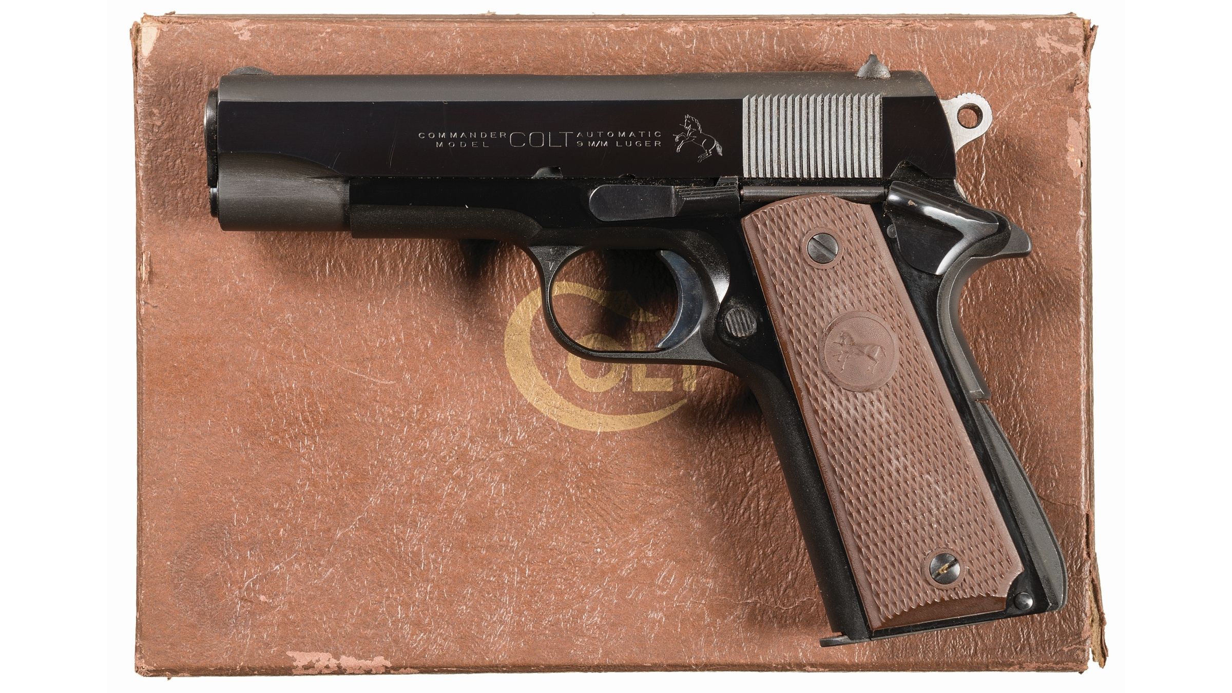 Colt Pre-Series 70 Lightweight Commander Pistol in 9mm Luger | Rock ...