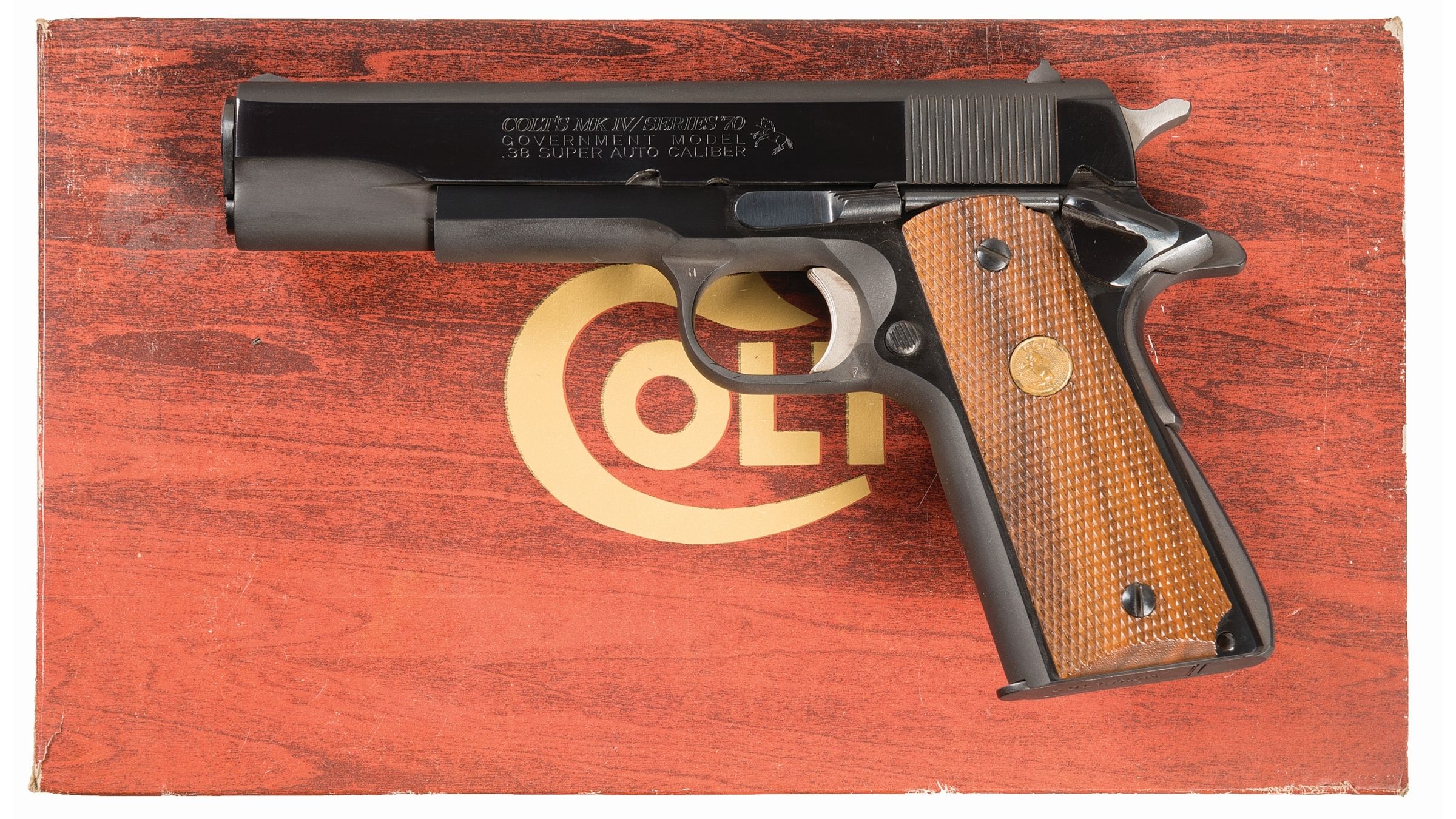Colt Mk IV Series 70 Government Model Pistol in .38 Super | Rock Island ...