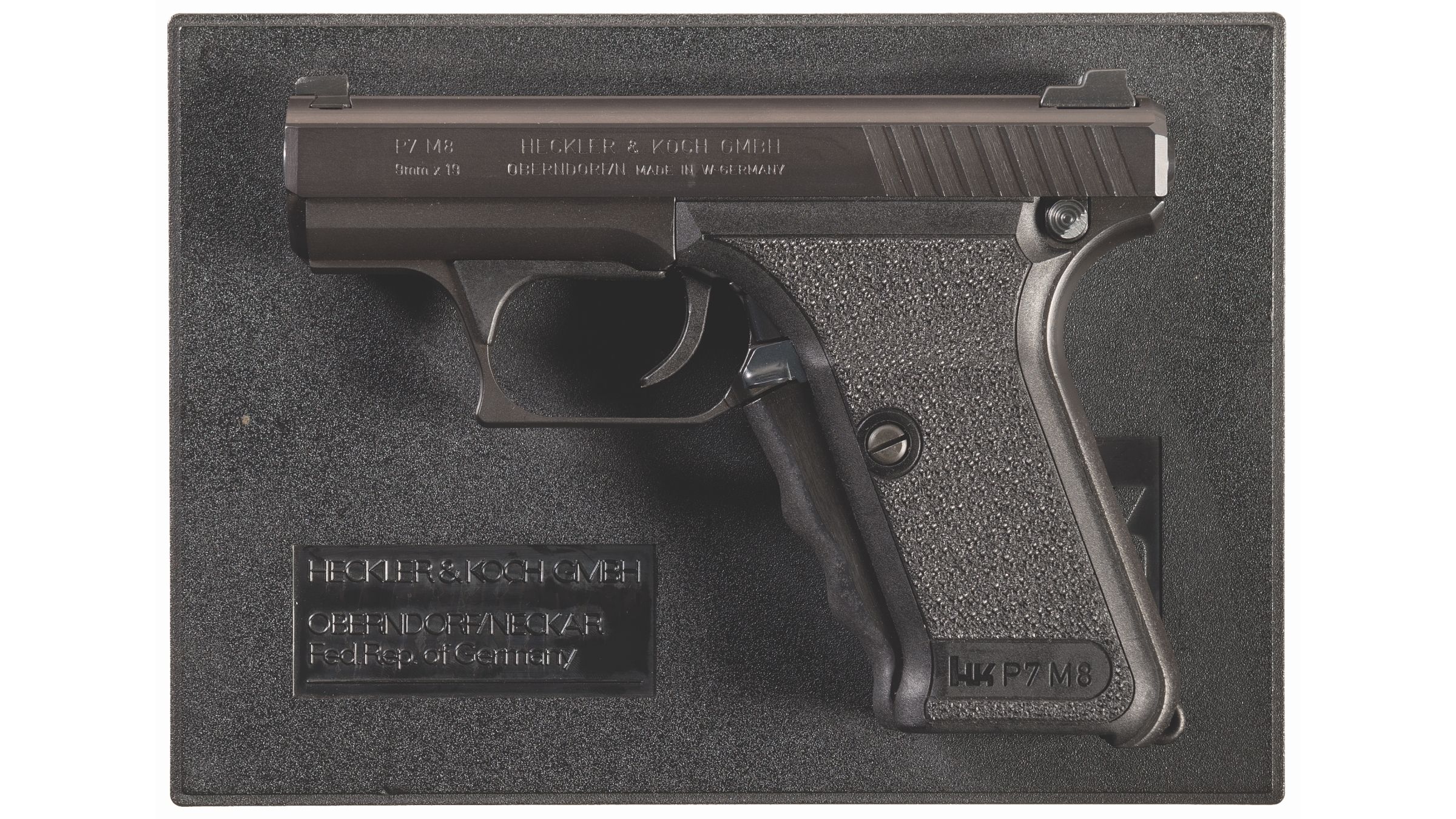 Heckler & Koch P7 M8 Semi-Automatic Pistol with Case | Rock Island Auction