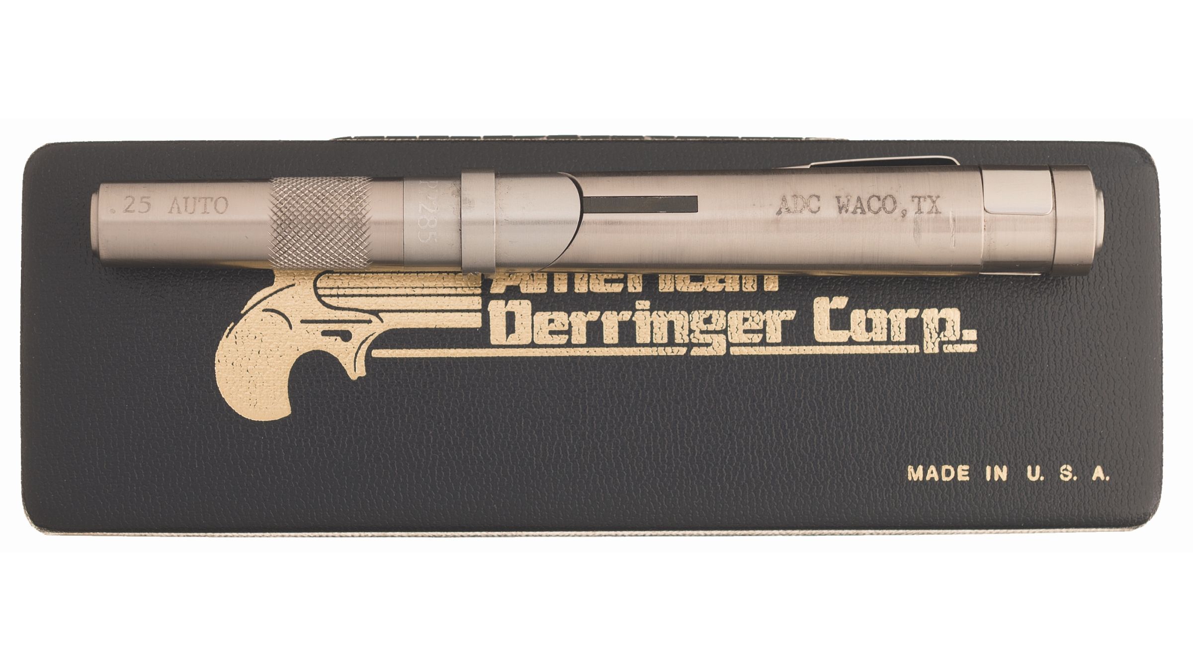 American Derringer Corp. Model 2 Single Shot "Pen" Pistol | Rock Island ...