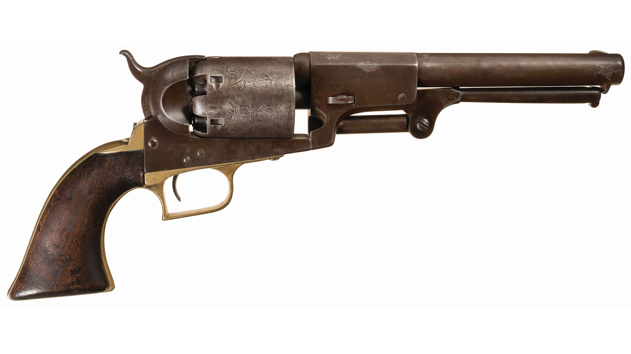 U.S. Colt Second Model Dragoon Percussion Revolver | Rock Island Auction