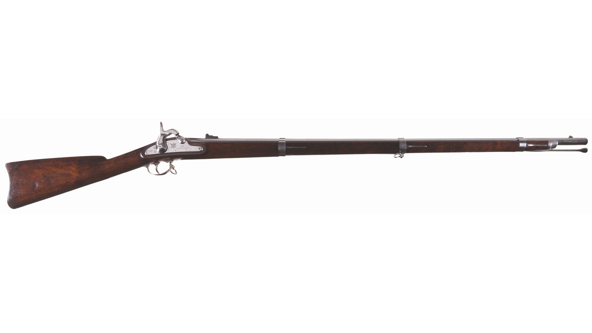 Civil War U.S. Springfield Model 1861 Percussion Rifle-Musket | Rock ...