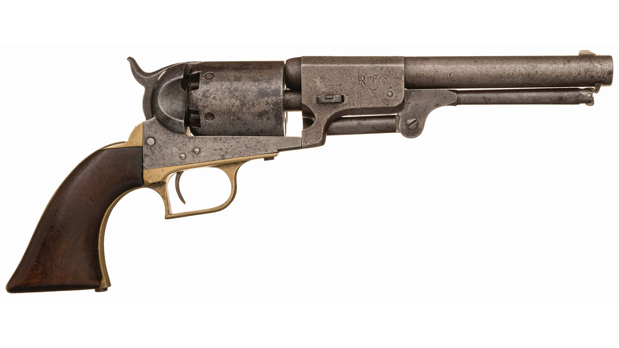 U.S. Colt First Model Dragoon Percussion Revolver | Rock Island Auction