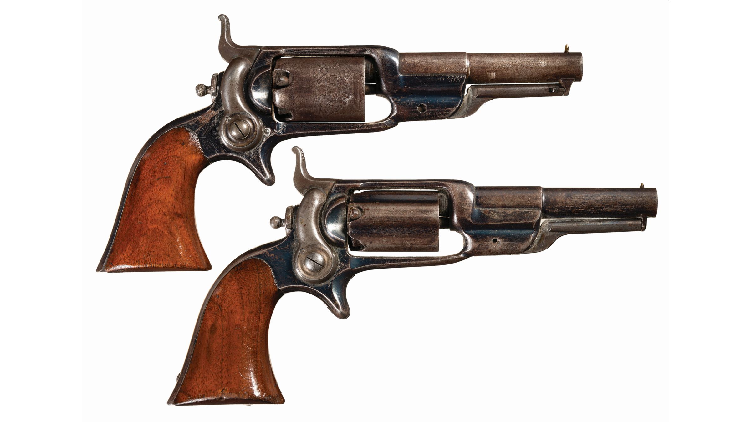Collector's Lot of Two Colt Model 1855 Sidehammer Revolvers | Rock ...