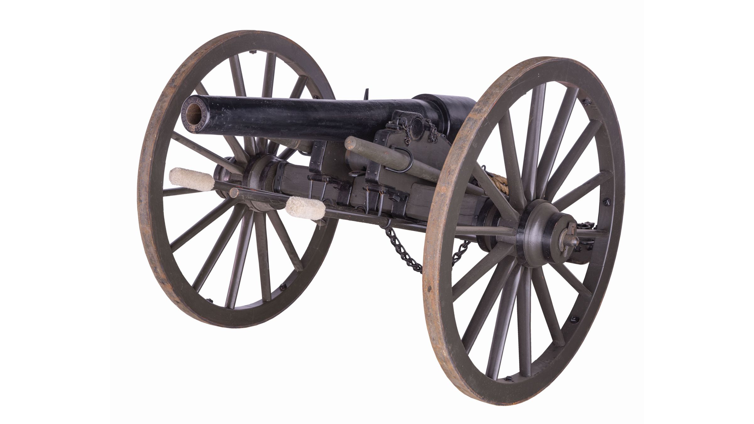 1864 Dated West Point Foundry 10-Pounder Parrott Rifle | Rock Island ...