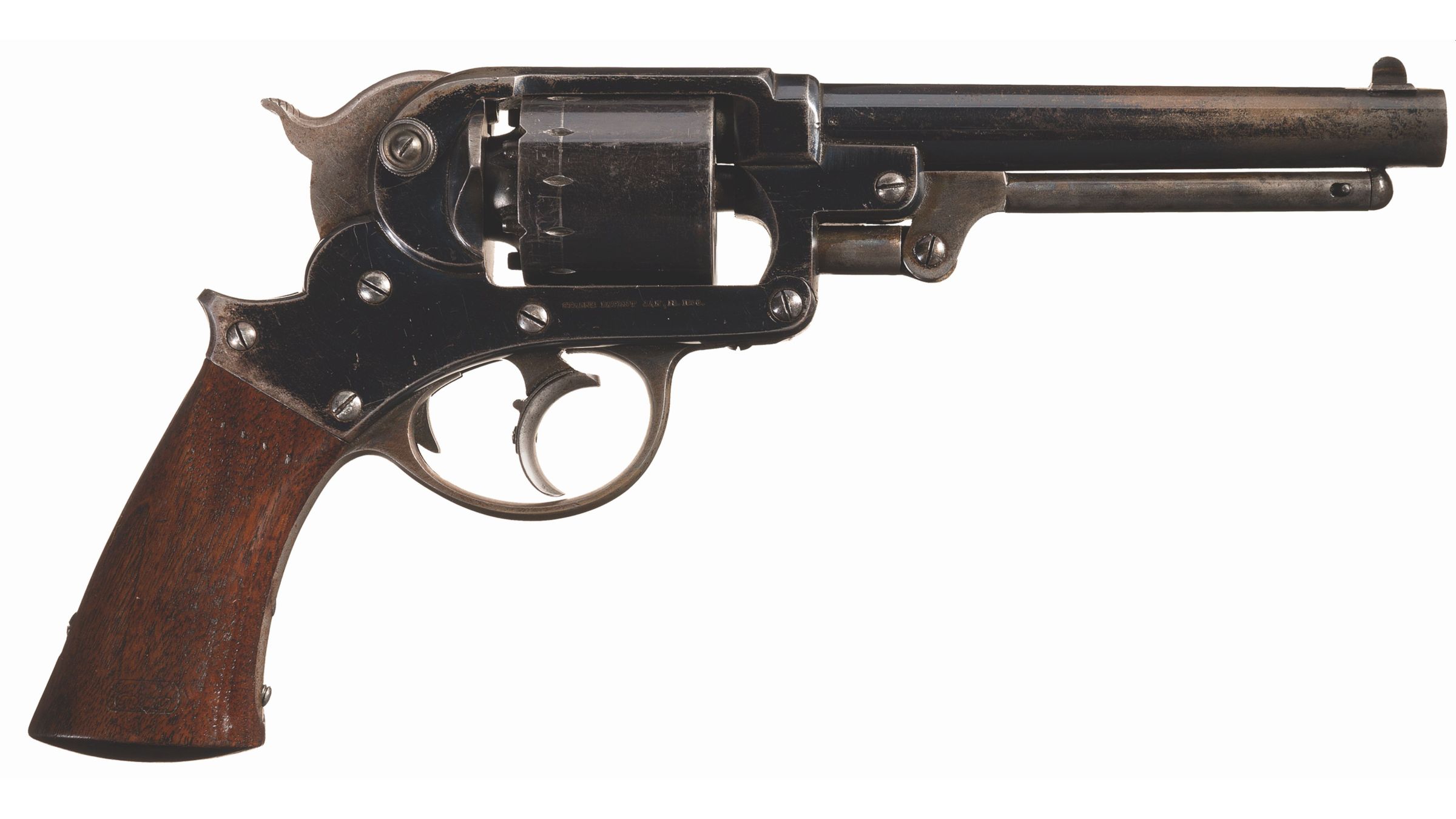 U.S. Civil War Starr Arms Co. Model 1858 Double Action Revolver | Rock ...