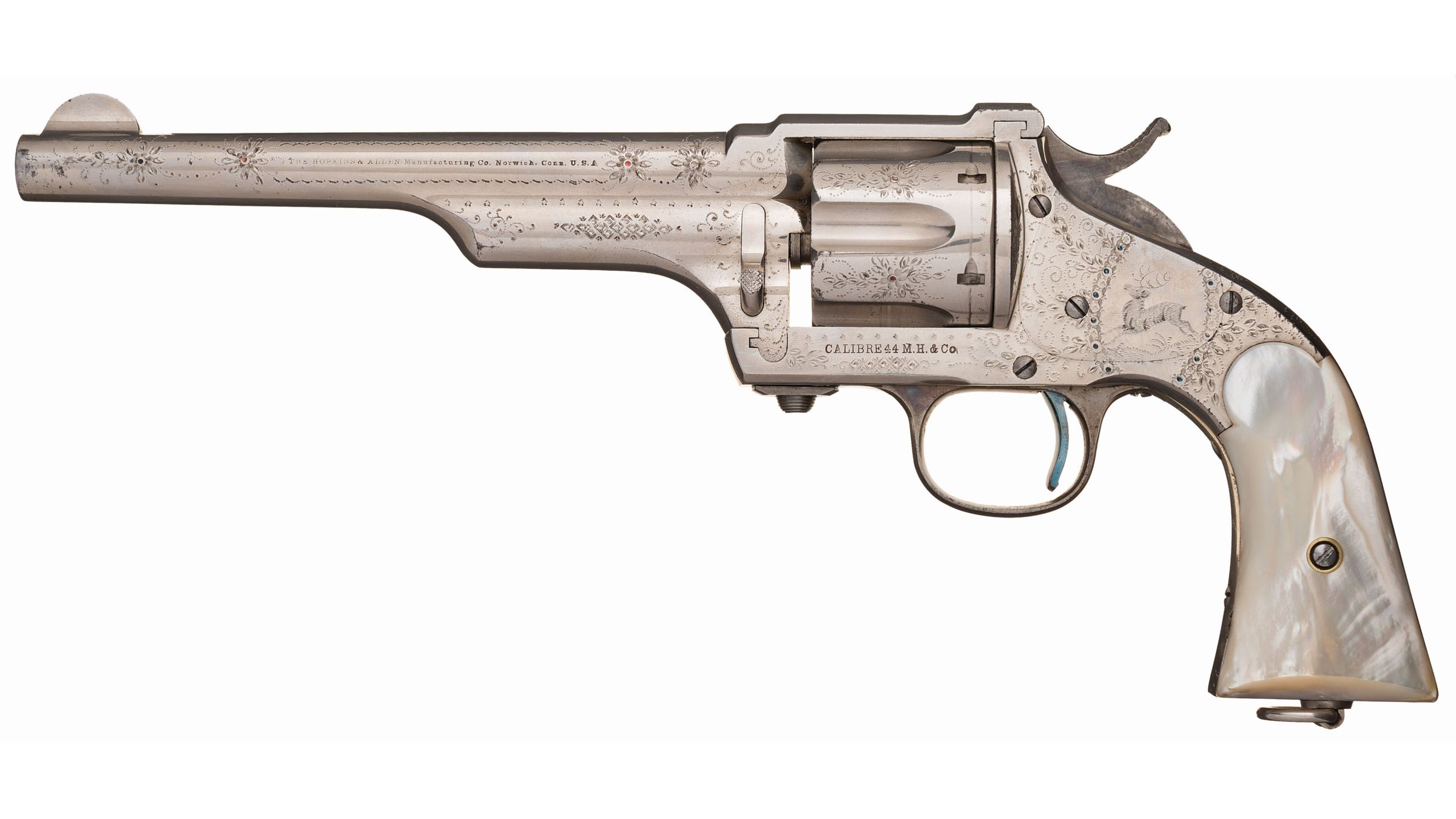 Factory Engraved Merwin, Hulbert & Co. Large Frame Revolver | Rock ...