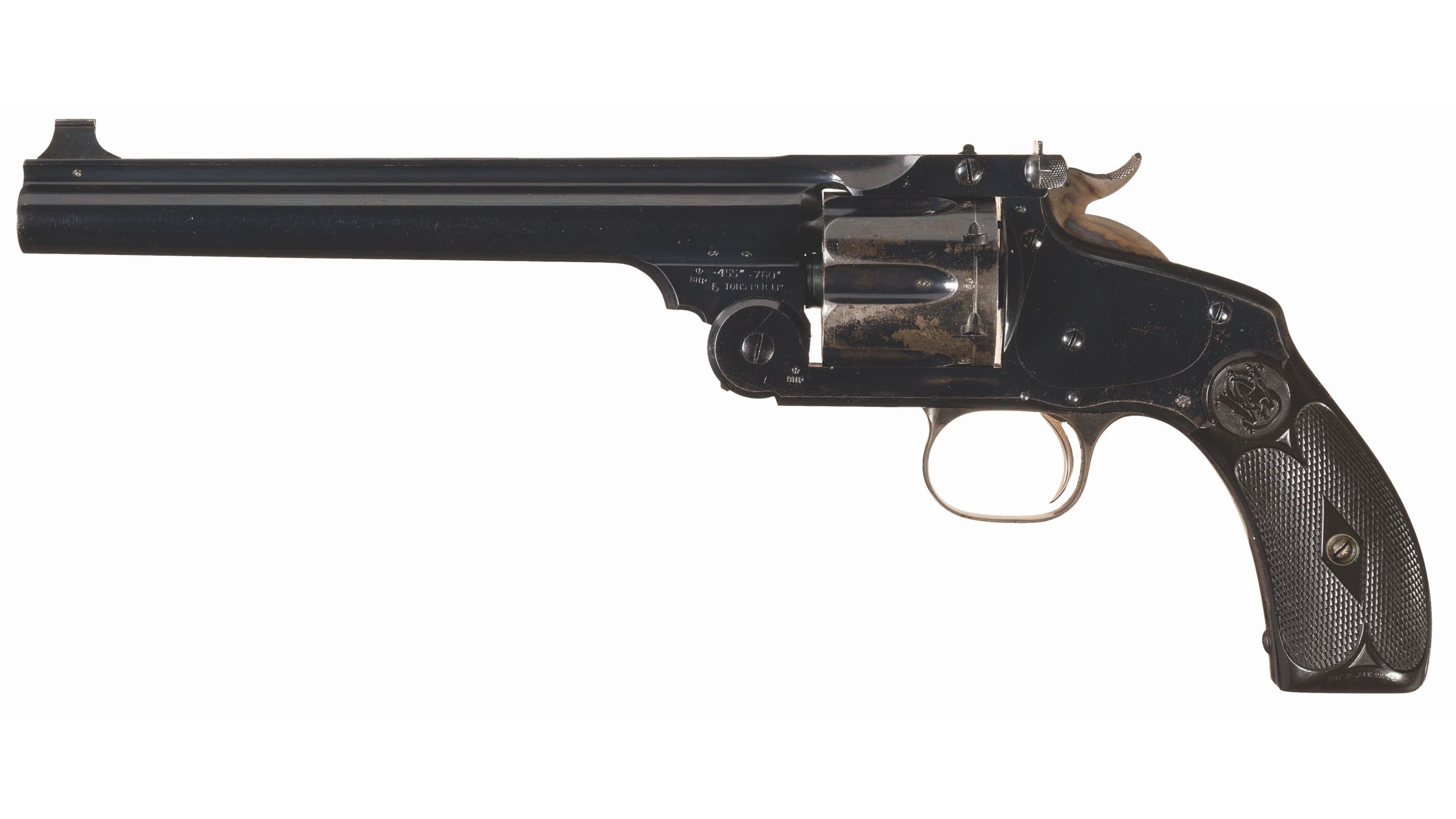 Smith & Wesson New Model No. 3 Target .455 Caliber Revolver | Rock ...