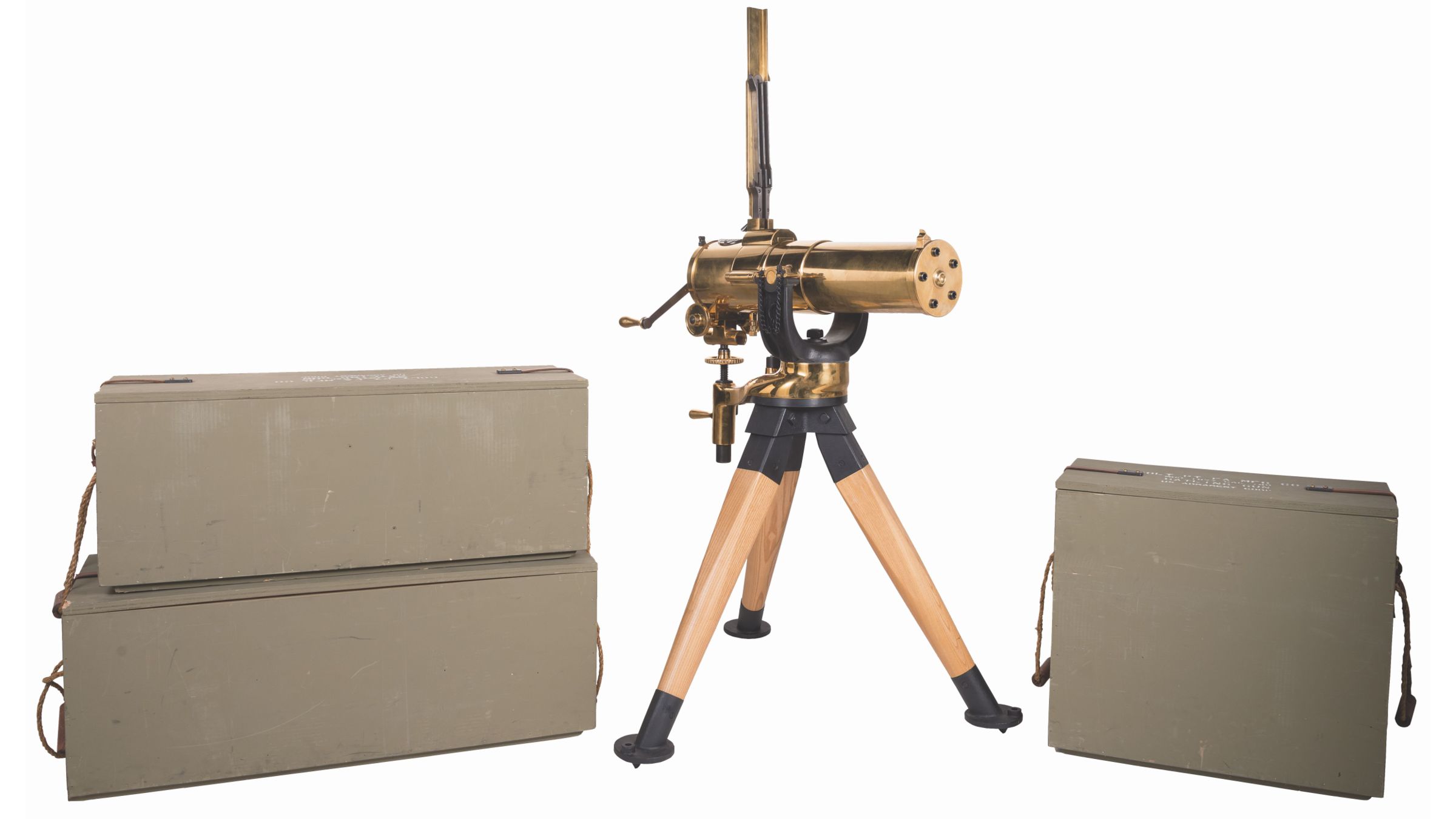 U.S. Armament Corp. 877 "Bull Dog" Gatling Gun | Rock Island Auction