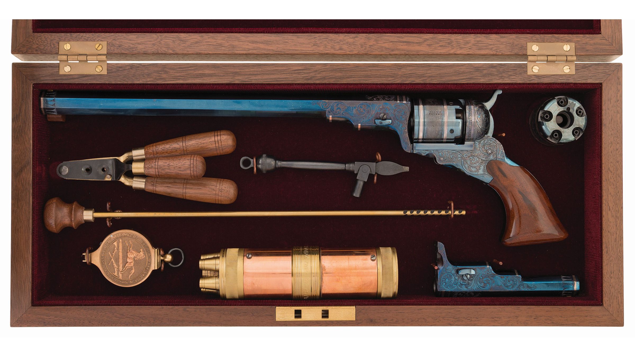 America Remembers Texas Paterson Tribute Colt Revolver Set | Rock ...