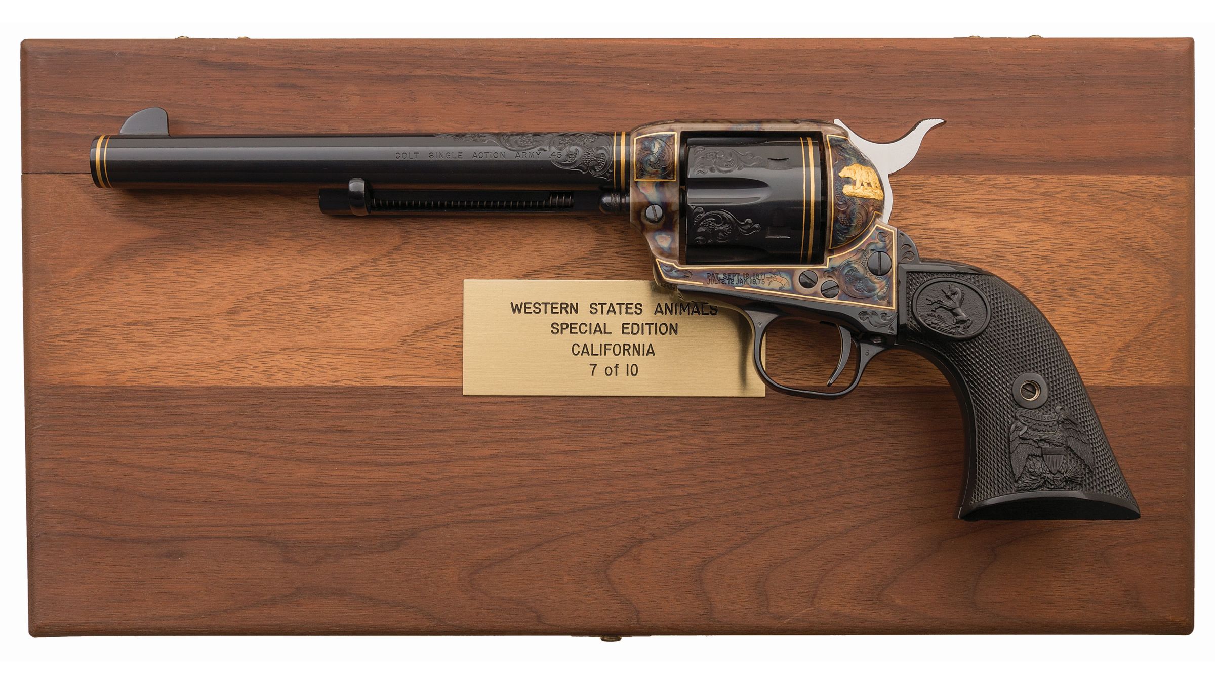 Colt Western States Animal Special Edition Single Action Army | Rock ...