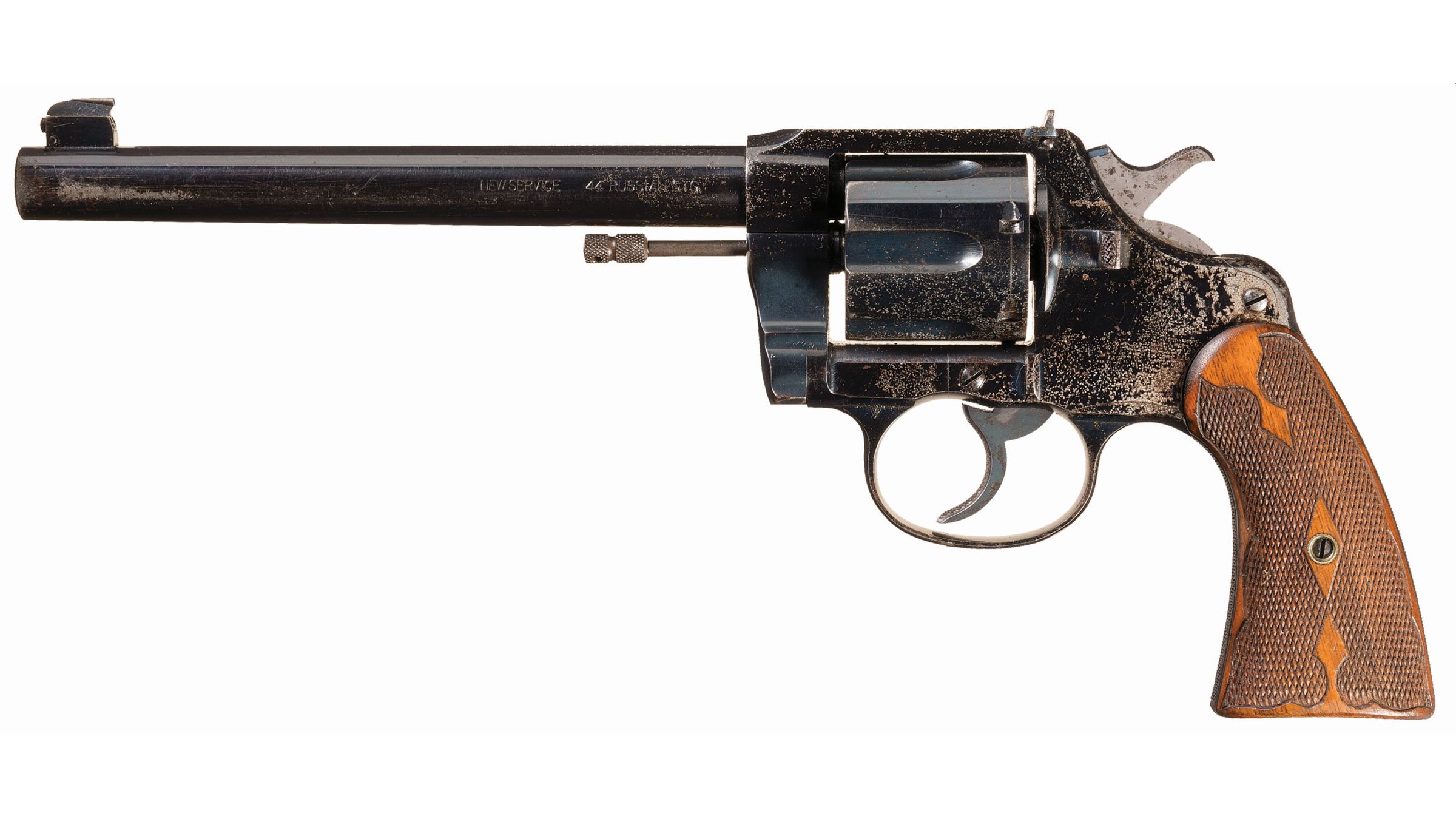 Presentation Colt New Service Target Revolver | Rock Island Auction